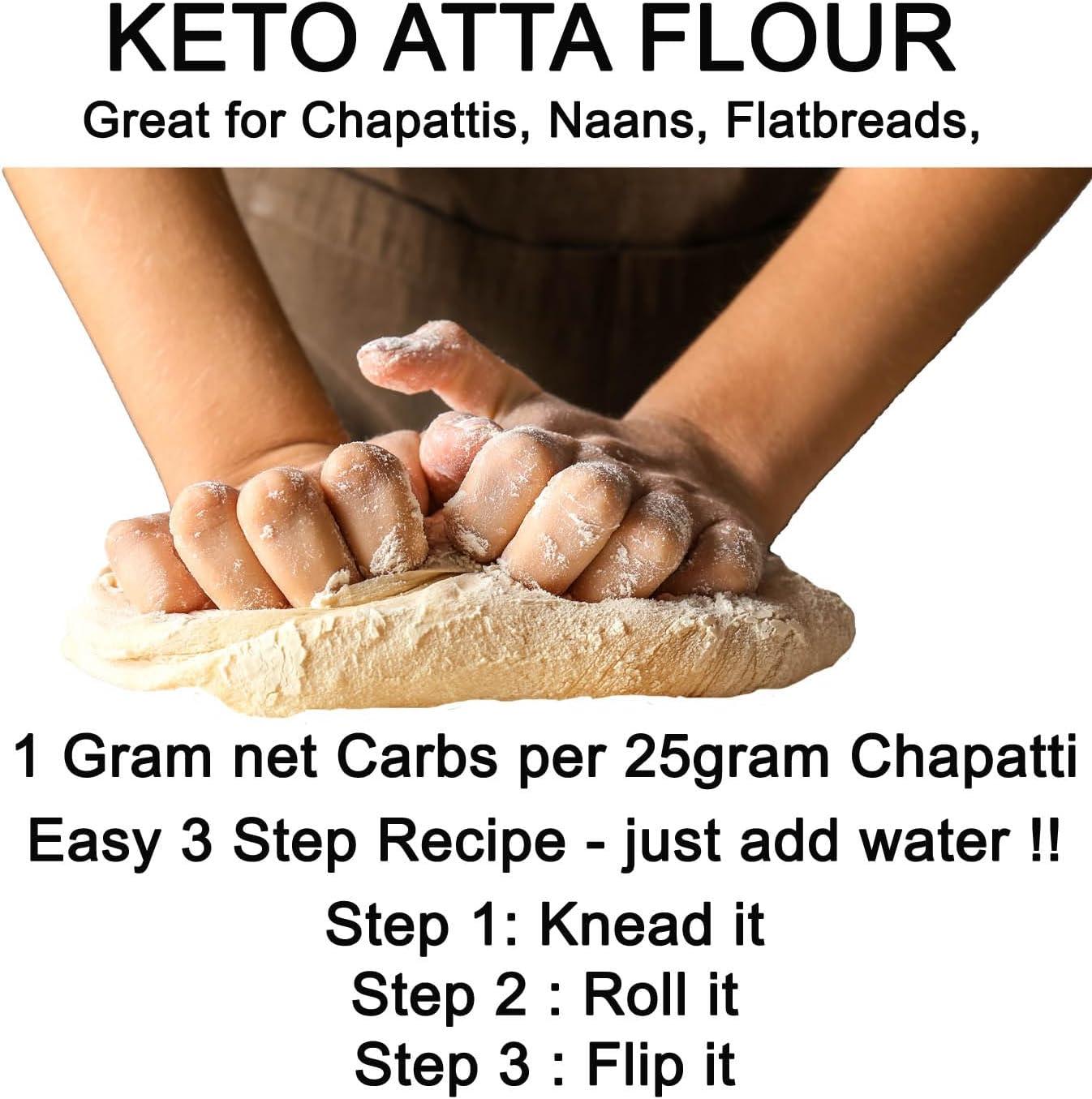 Keto Atta 500g from Dhillons Flour Mill | A Low carb Keto vegan paleo ...