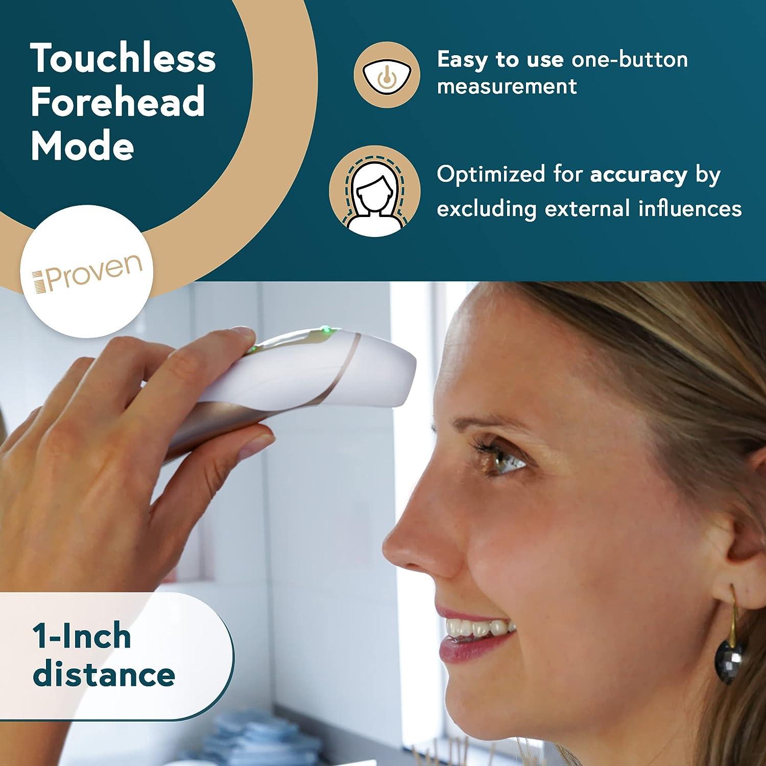 iProven Pro Series Bluetooth Ear and Forehead Thermometer - Superior ...