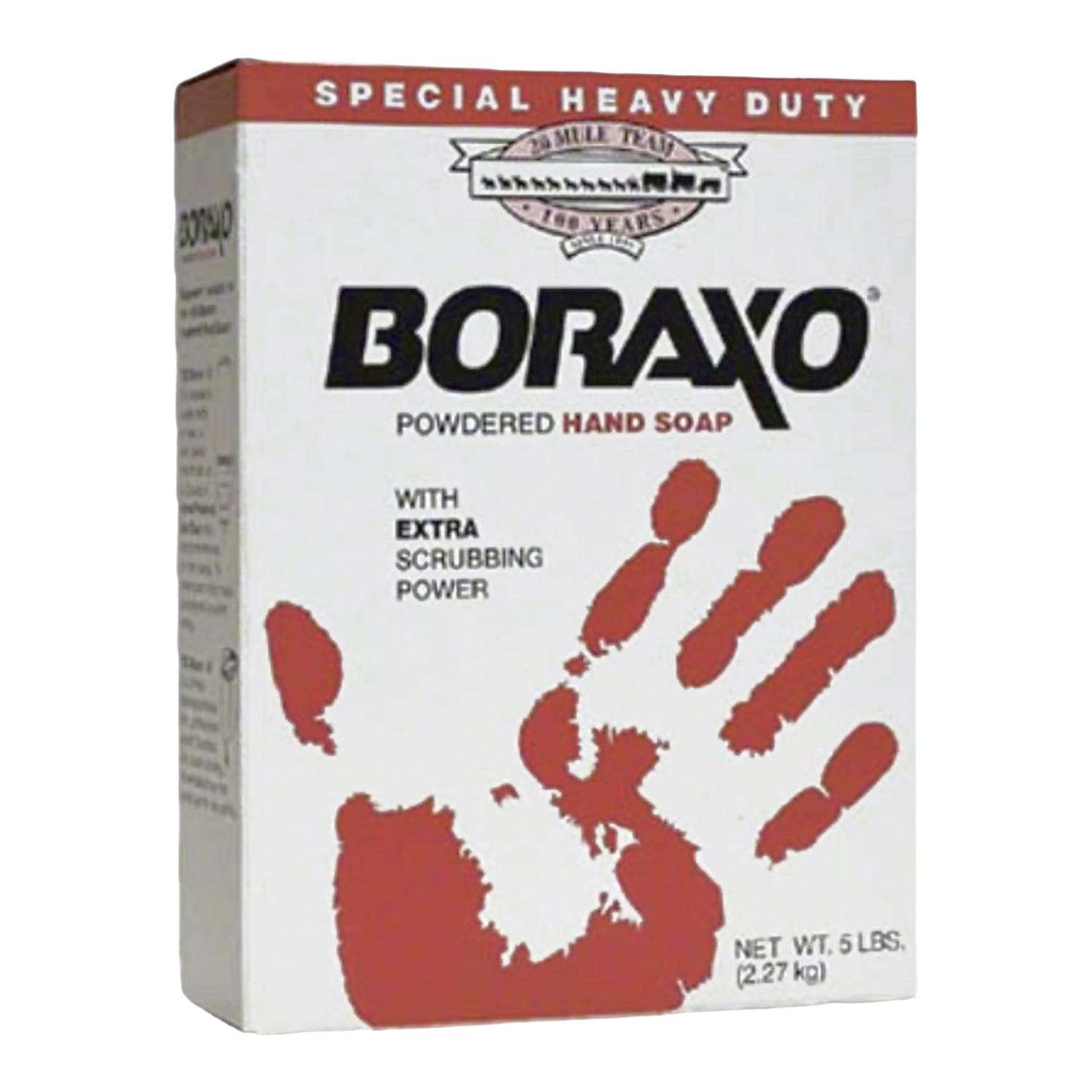 Boraxo Heavy Duty Powdered Hand Soap 5lb Box - Industrial Strength ...
