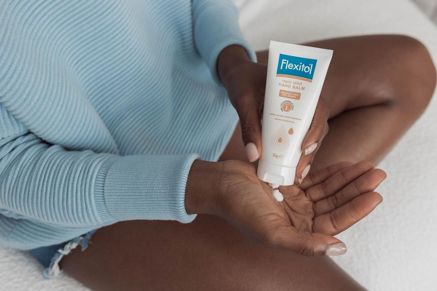 Flexitol Hand Balm 56 g + Flexitol Revitalising Foot Scrub 75g (pack of ...