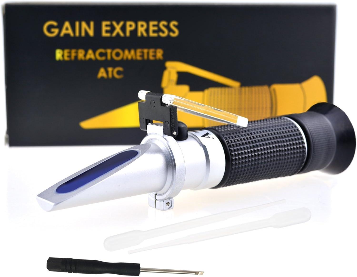 Buy Dual Scale Beer Wort Refractometer with ATC - SG 1.000-1.120 & BRIX ...