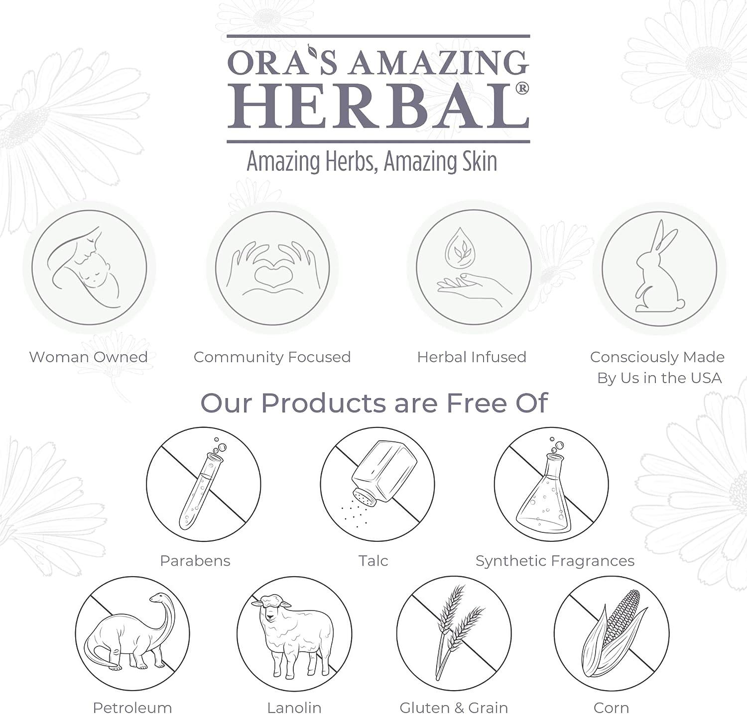 Ora's Amazing Herbal Calendula Skin Salve 4 Oz - Eczema Cream for Kids ...