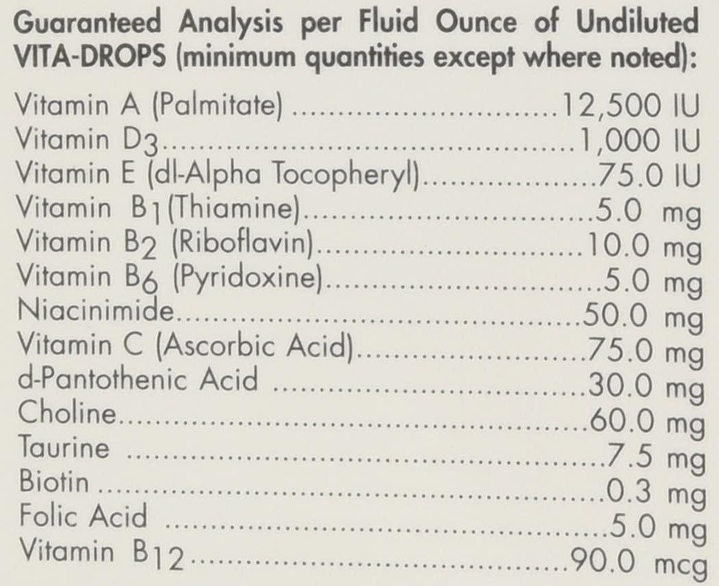 OASIS #80059 Ferret Vita-Drop Vitamins 2-Ounce - Essential Nutrition ...