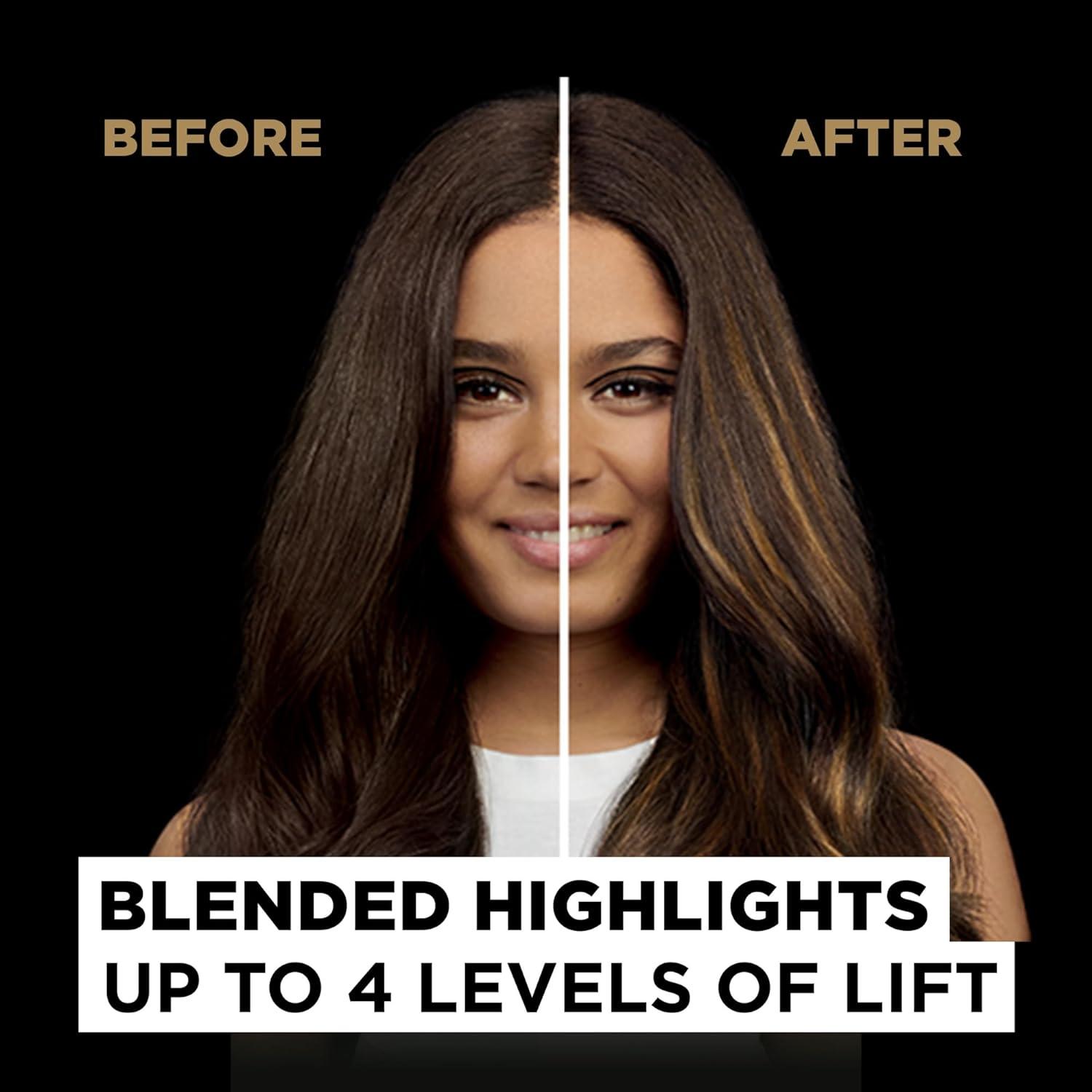 Garnier Olia Permanent Highlights For Brown Hair Up to 4 Levels of Lift Multidimensional Natural ...