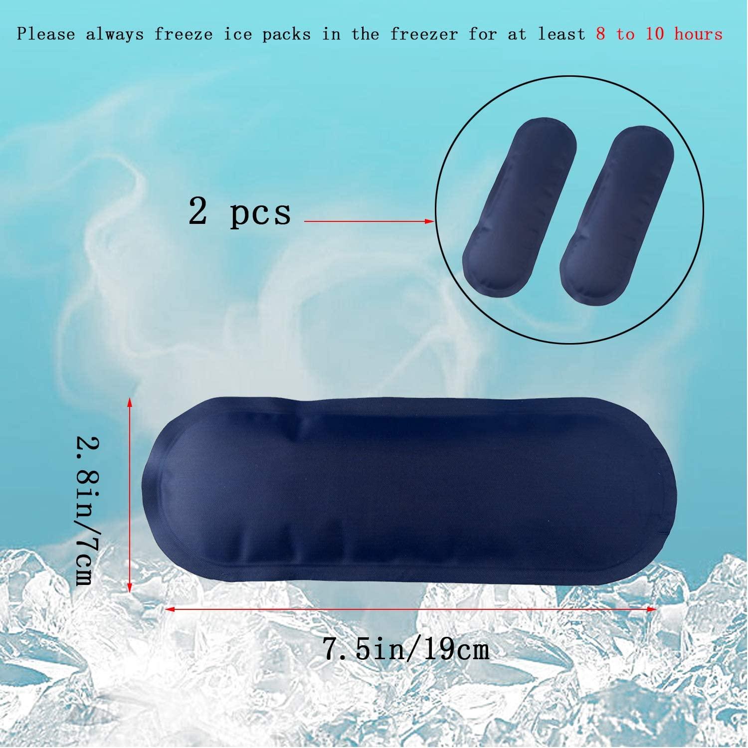 Goldwheat Insulin Cooler Travel Case with 2 Ice Packs - Diabetes ...
