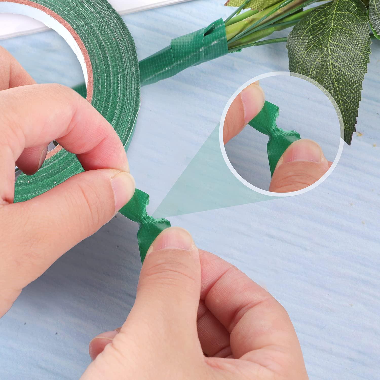 Green Waterproof Floral Tape 1/2 Wide | Adhesive Florist Tape for ...