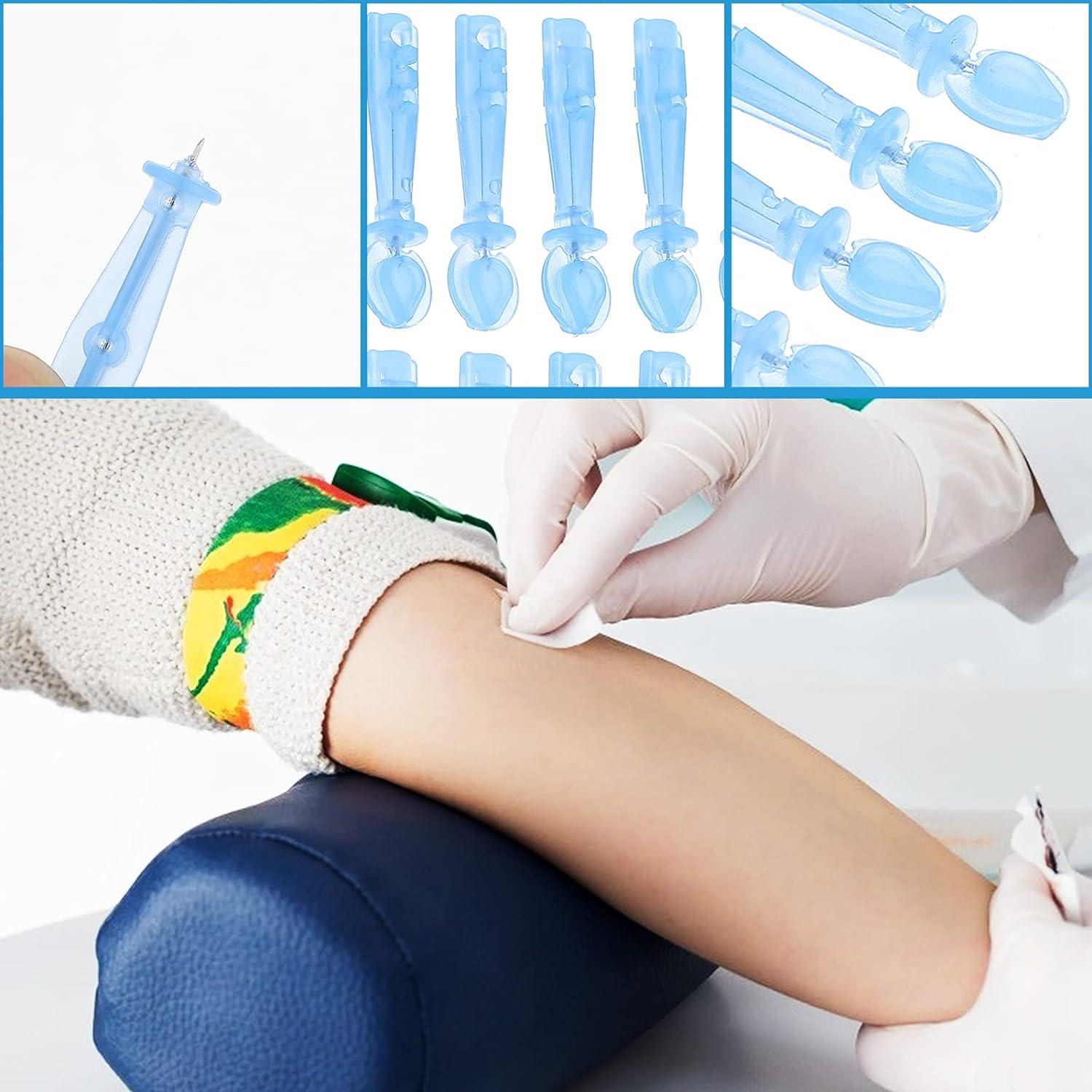 3 Box Lancets - Portable Lancing Device - Disposable 26 Gauge Universal ...