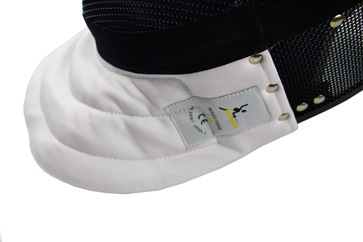 LEONARK Fencing Epee Mask Hema Helmet CE 350N Certified - Black Large ...