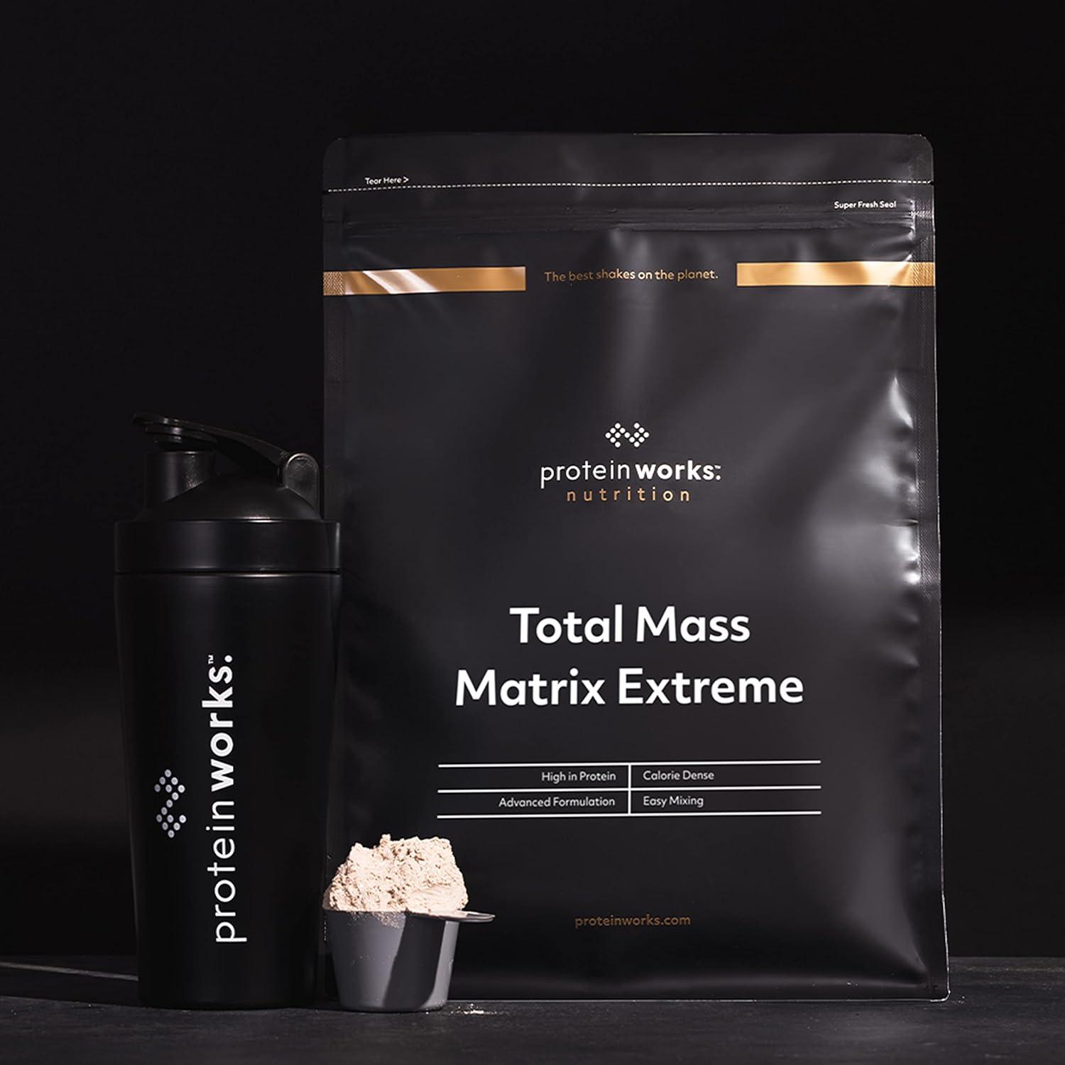THE PROTEIN WORKS Total Mass Matrix Extreme Protein Powder | Smooth ...