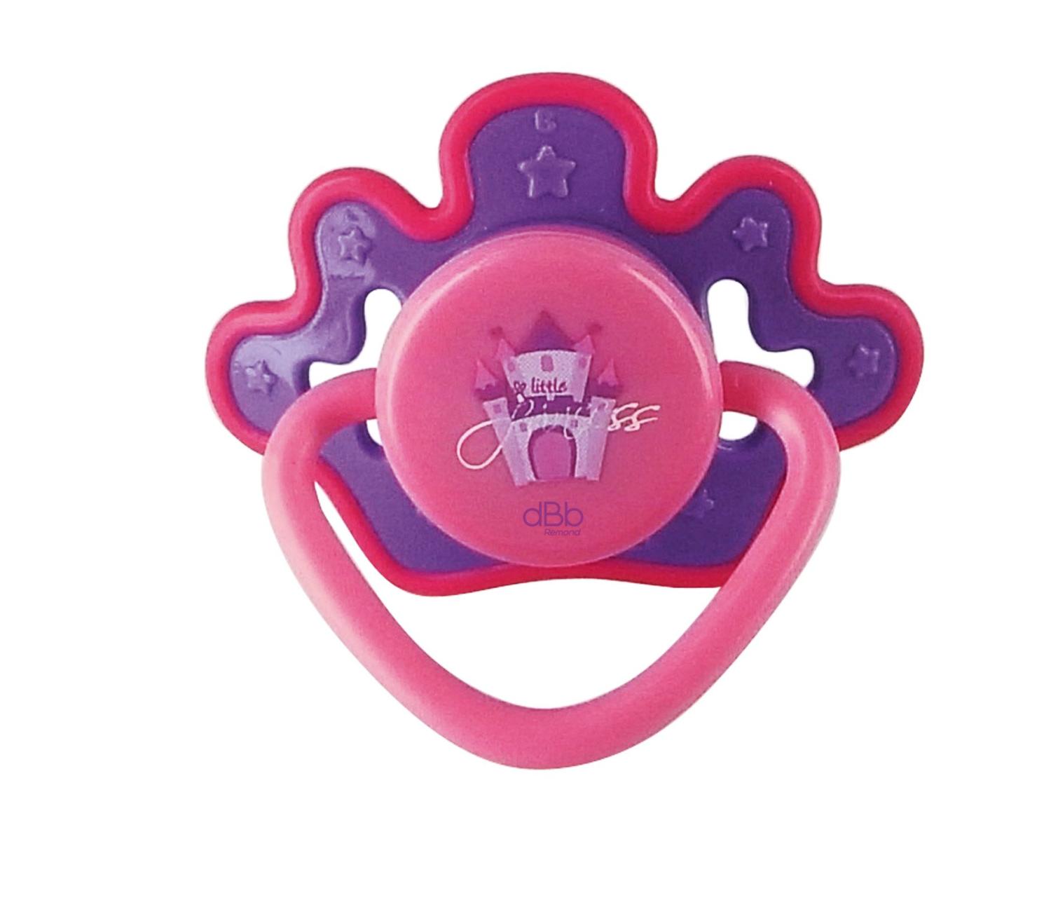 dBb Remond Physiological Pacifier - 2nd Age Silicone Princess Pink ...