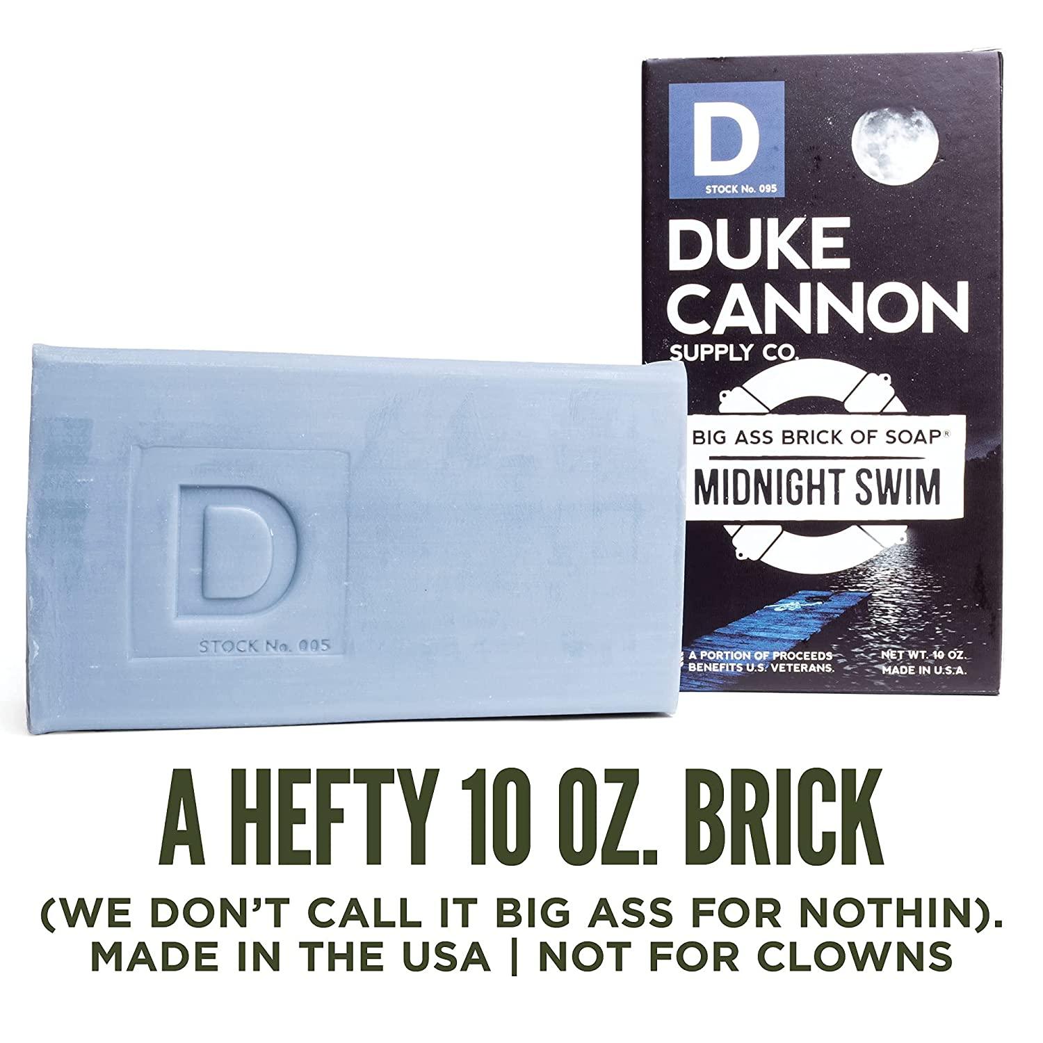 Buy Duke Cannon Big Ass Brick of Bar Soap - 10oz Ocean Scent for Men ...