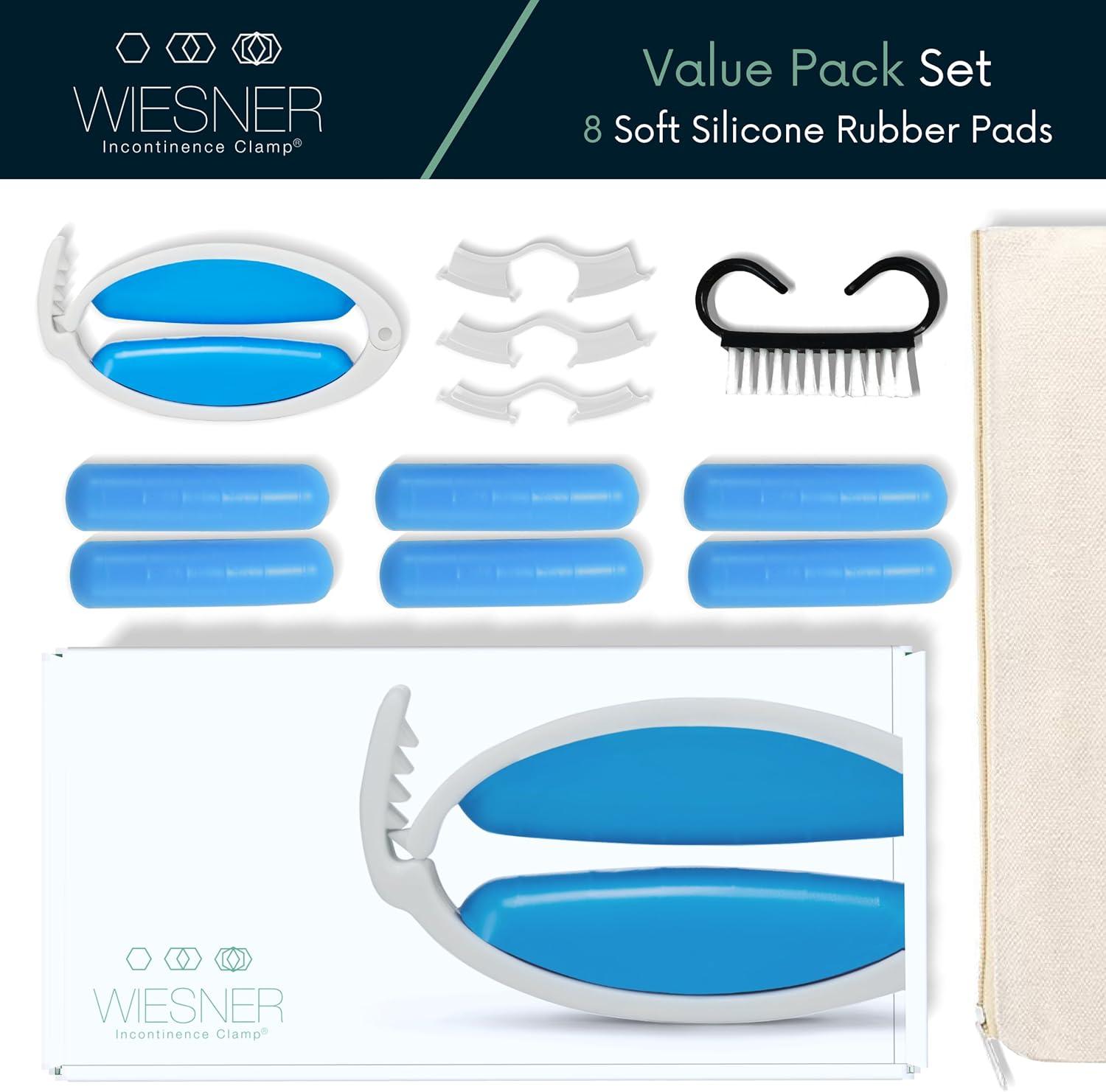 Buy Wiesner Incontinence Clamp Value Pack Kit - Adjustable Sizes Comfort & Confidence Includes ...