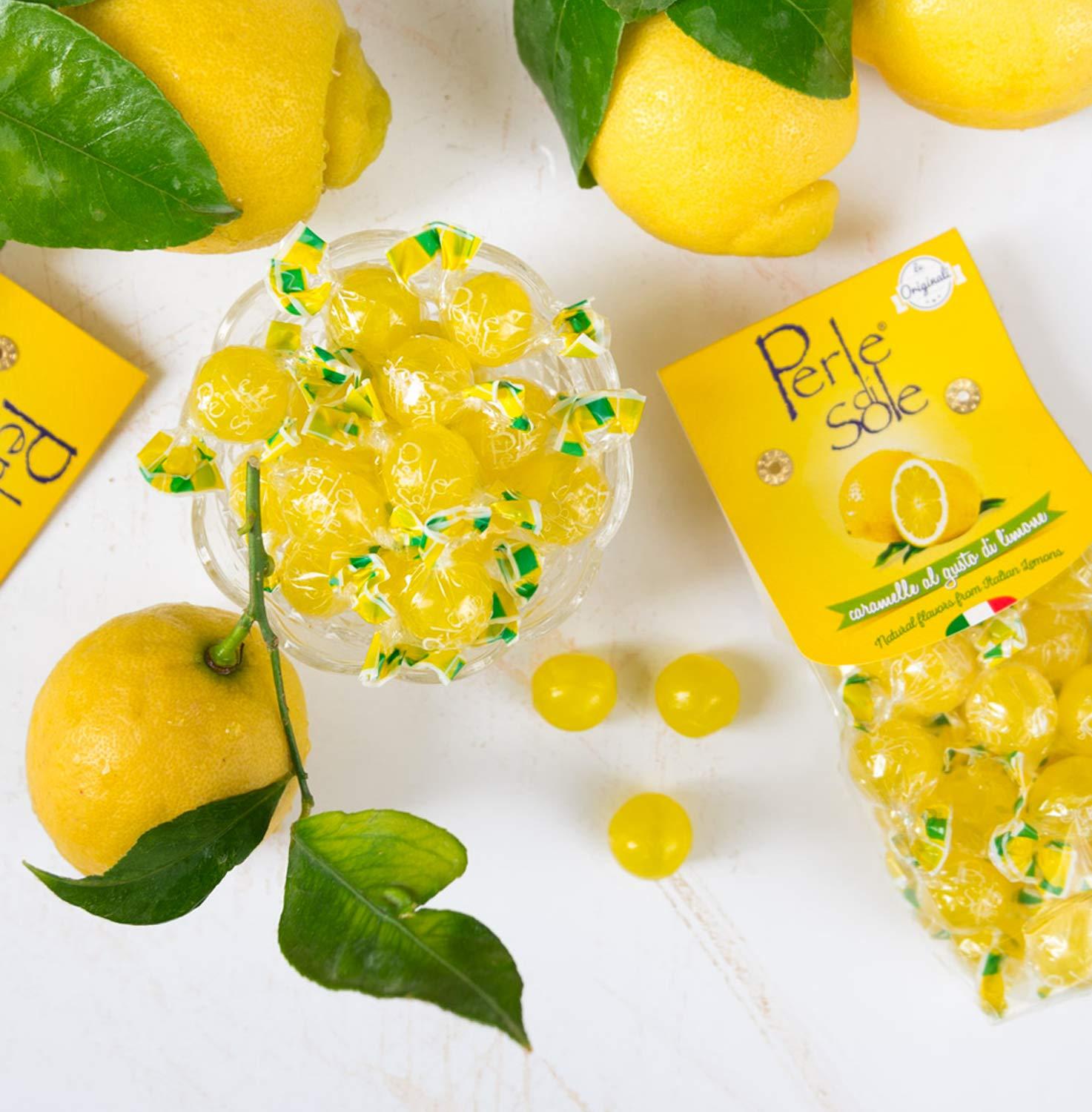 Perle di Sole Lemon Drops with Amalfi Coast Lemon Essential Oils (7.05 ...