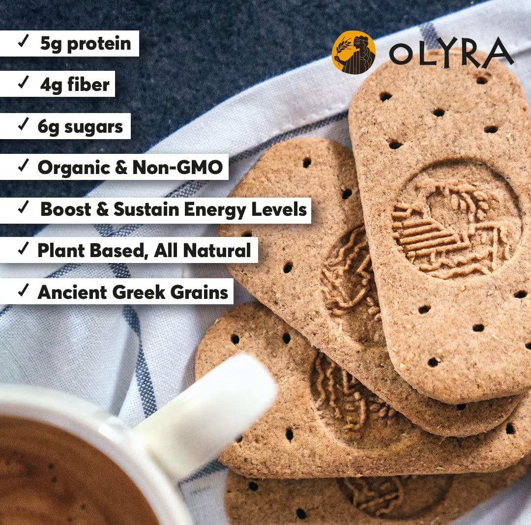 OLYRA Organic Breakfast Sandwiches Biscuits Hazelnut Cocoa Butter - Low ...