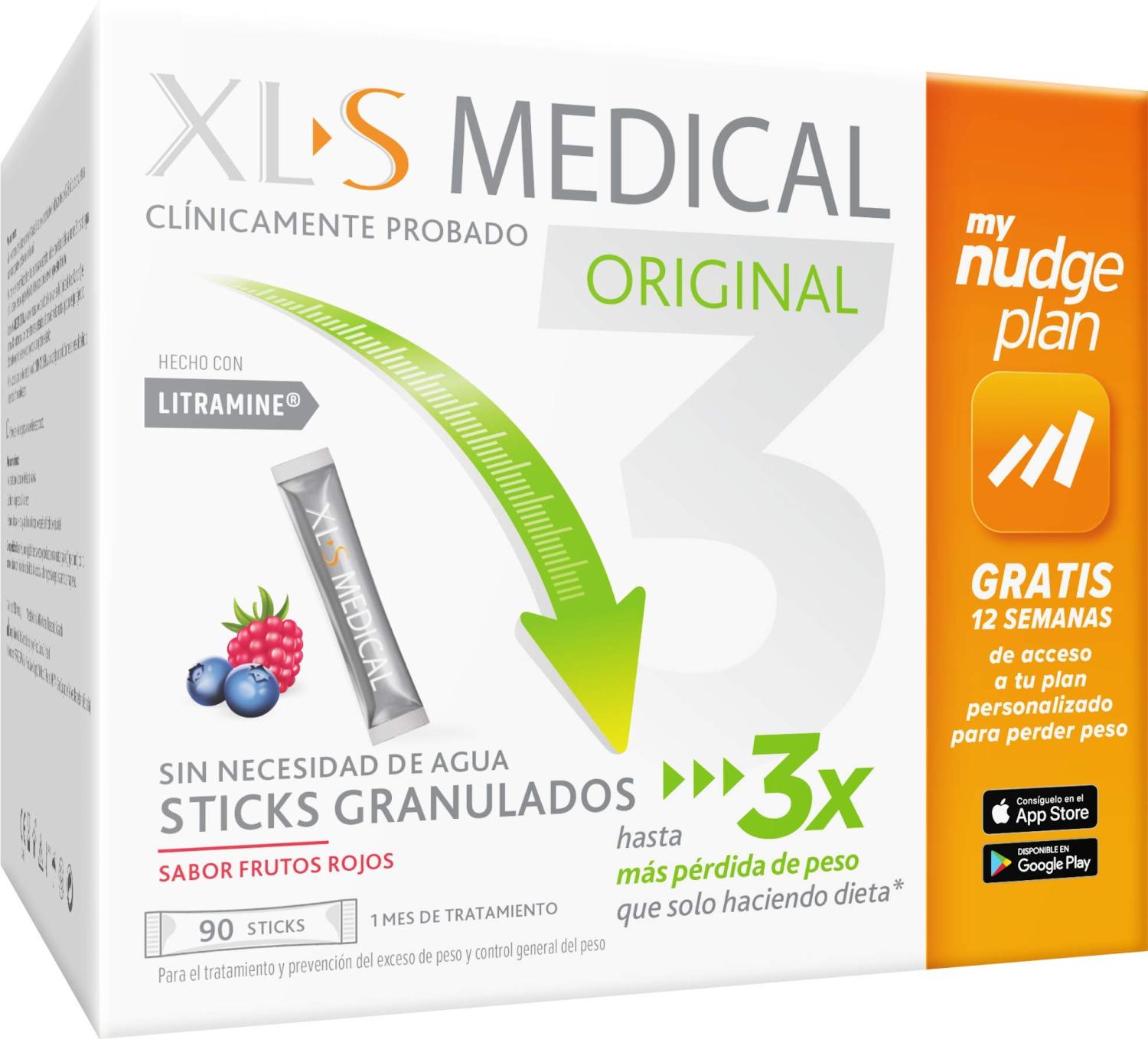 Buy XLS Medical Captagrasas Sticks 374619 - Effective Weight Loss ...