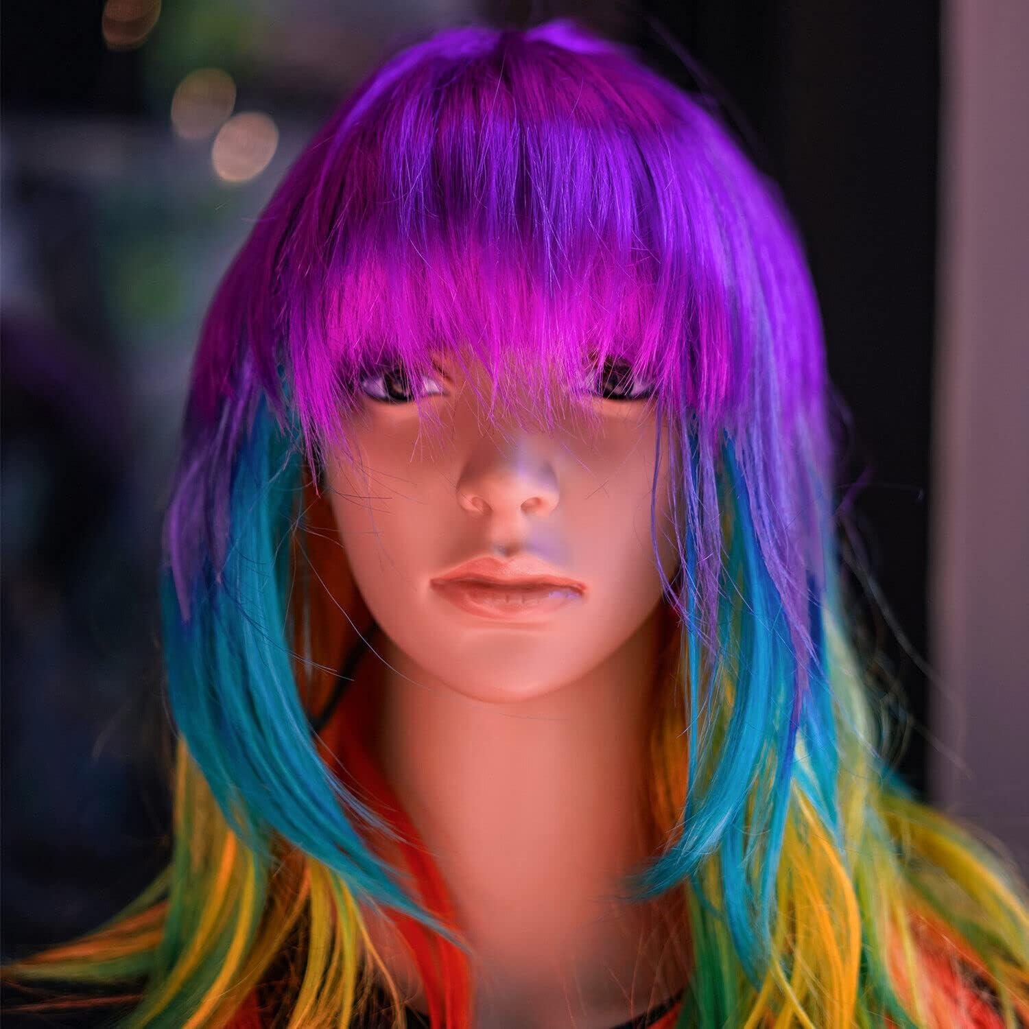 Kids Hair Chalks: Temporary Bright Coloured Dye for Girls - 12 Count ...