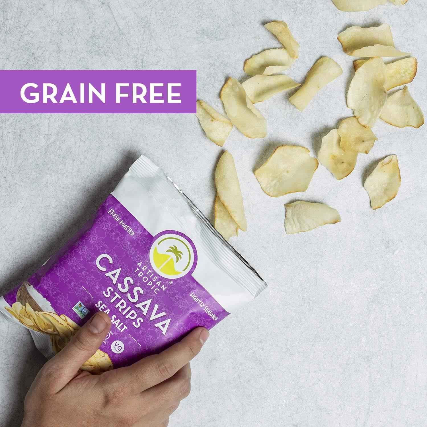 ARTISAN TROPIC Paleo Cassava Chips - Sea Salt Flavor - Gluten Free ...