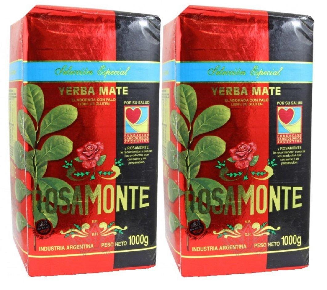 Yerba Mate Rosamonte Special Selection 2 Pack (4.4lbs - 2 Kilos ...