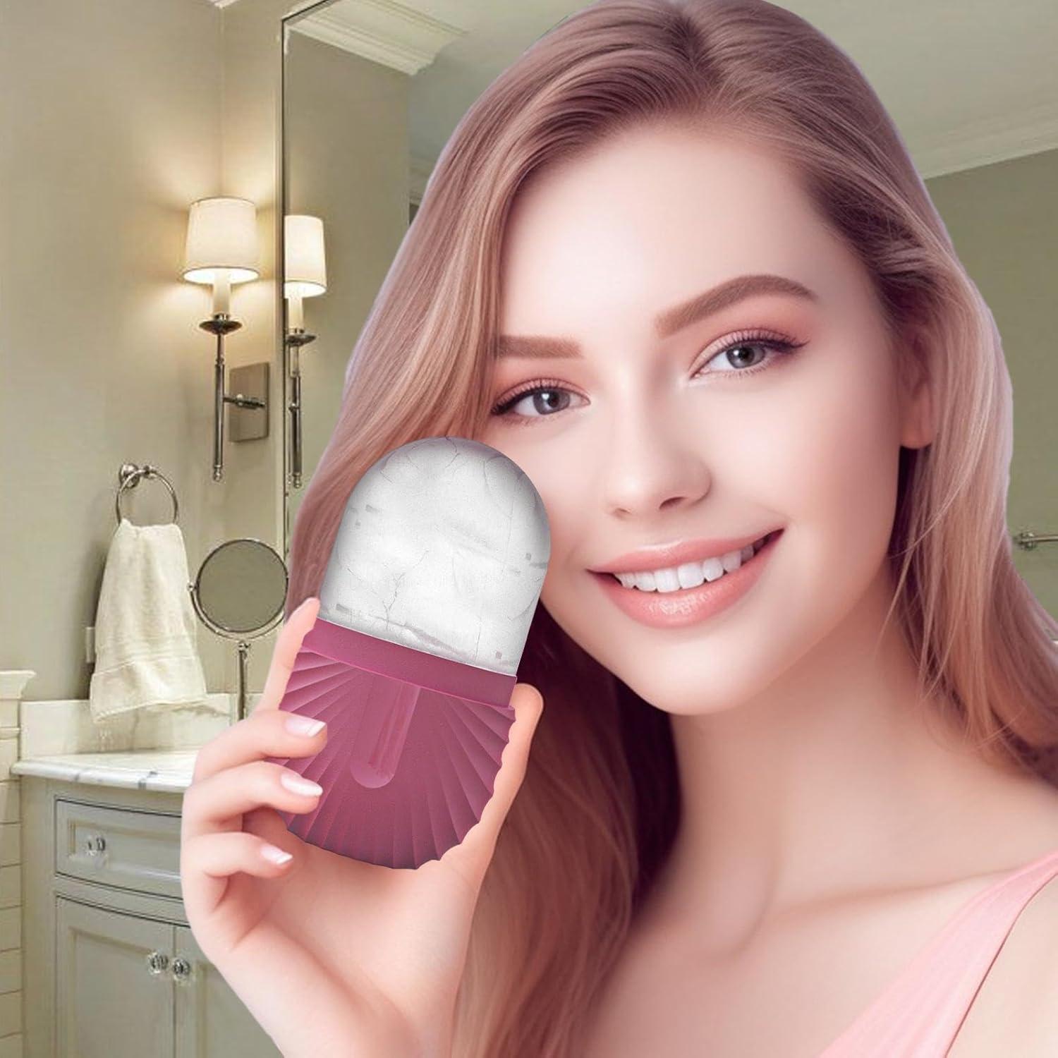 ice cube face holder