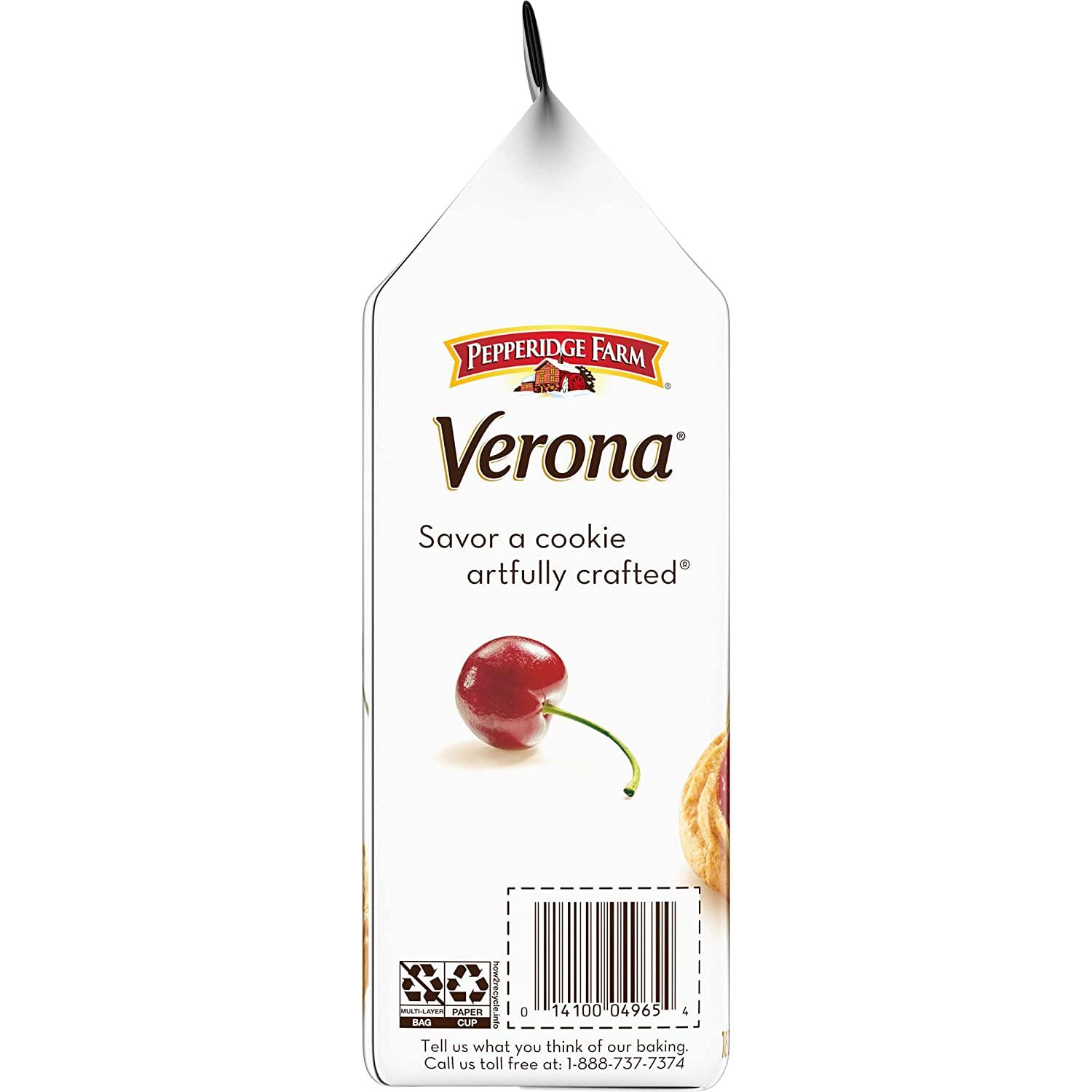 Pepperidge Farm Verona Cherry Thumbprint Cookies 6.75 oz. - Delicious ...