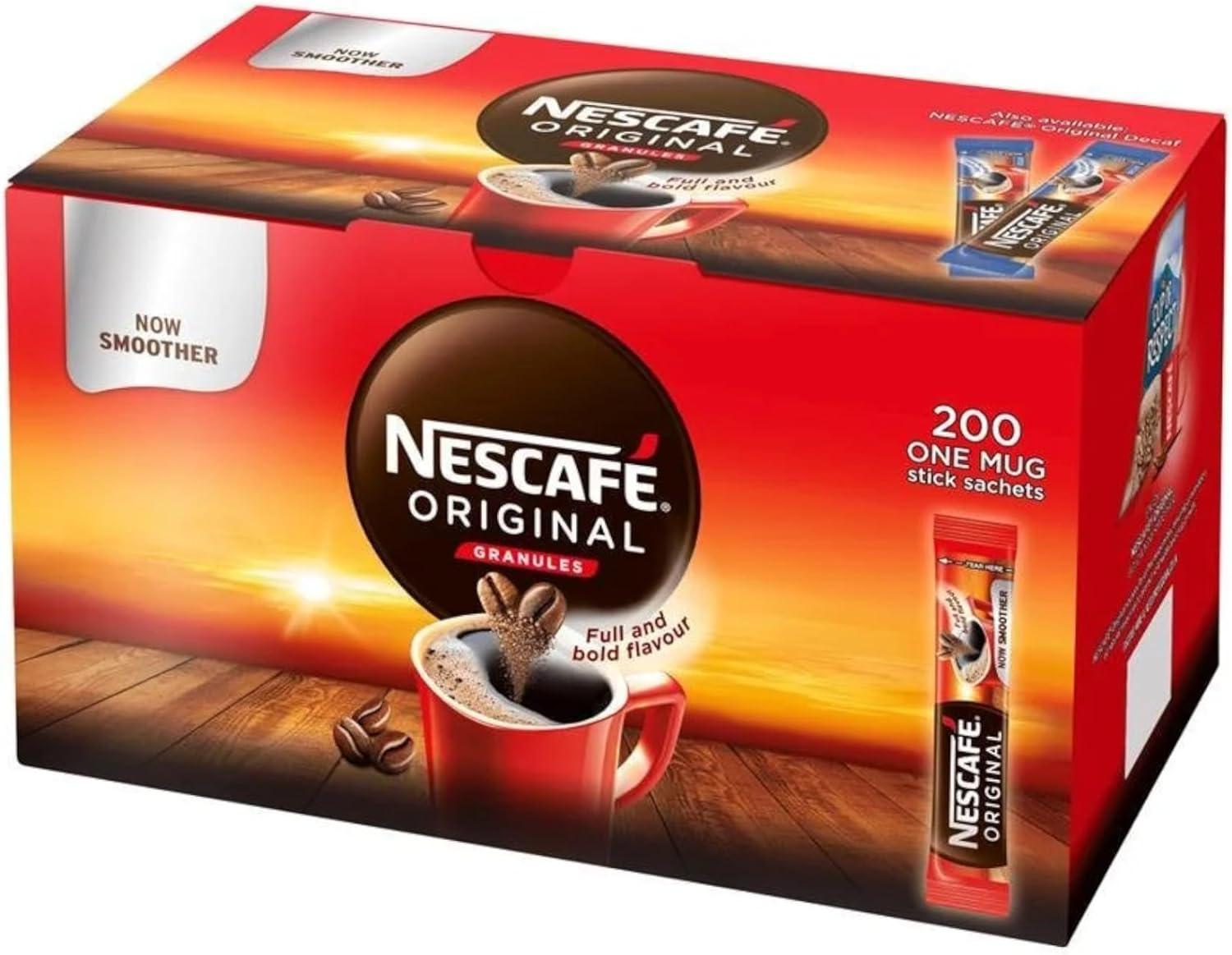 Original Catering Instant Coffee Sachets 200x1.8g (2 boxes 400 Total ...