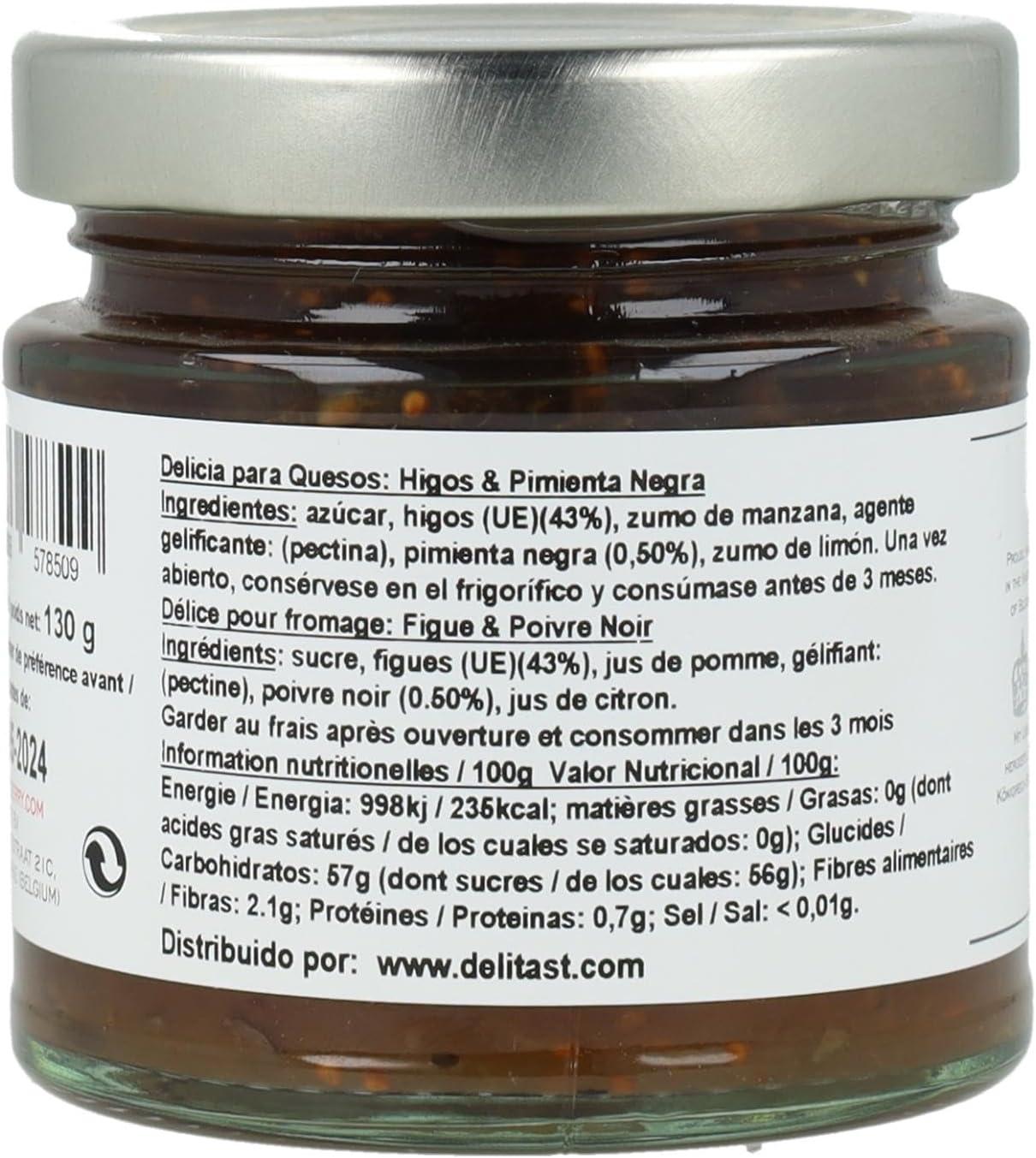 Belberry Figs & Black Pepper Chutney 130g - Premium Gourmet Spread ...