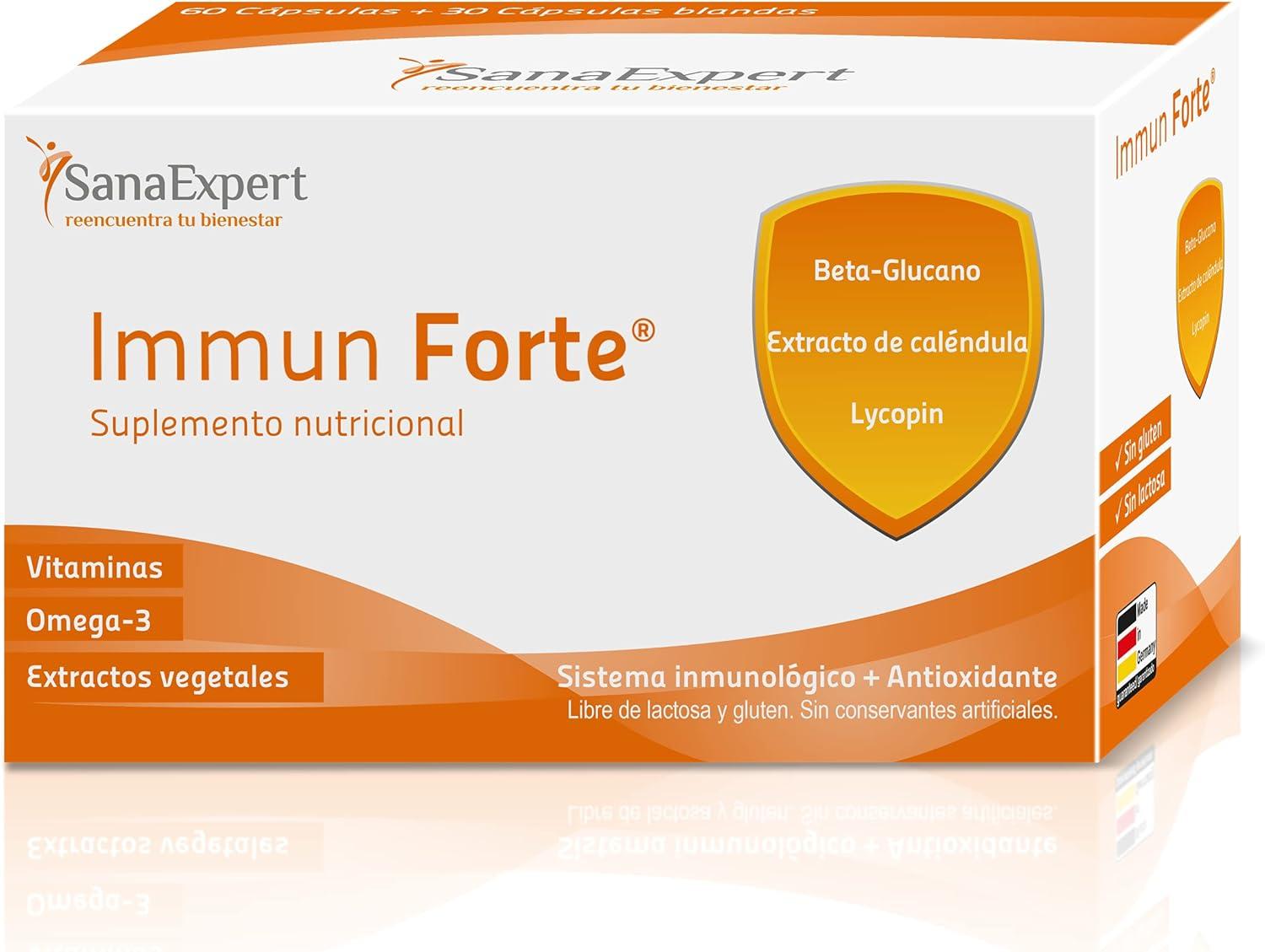 Immun Forte - Vitamin Complex & Minerals for Immune Support | Omega-3 ...