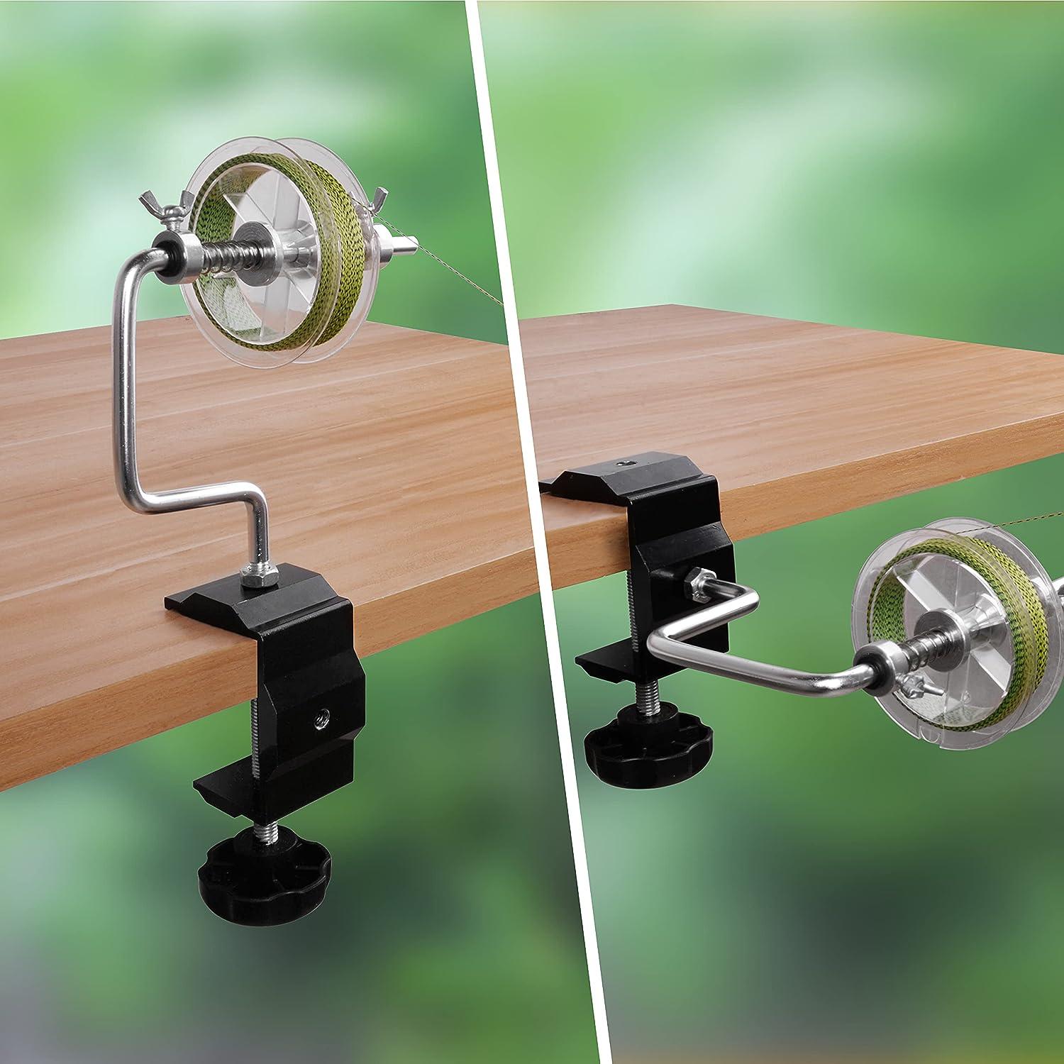 Adjustable Fishing Line Spooler Machine with Clamp | Portable Spooling ...