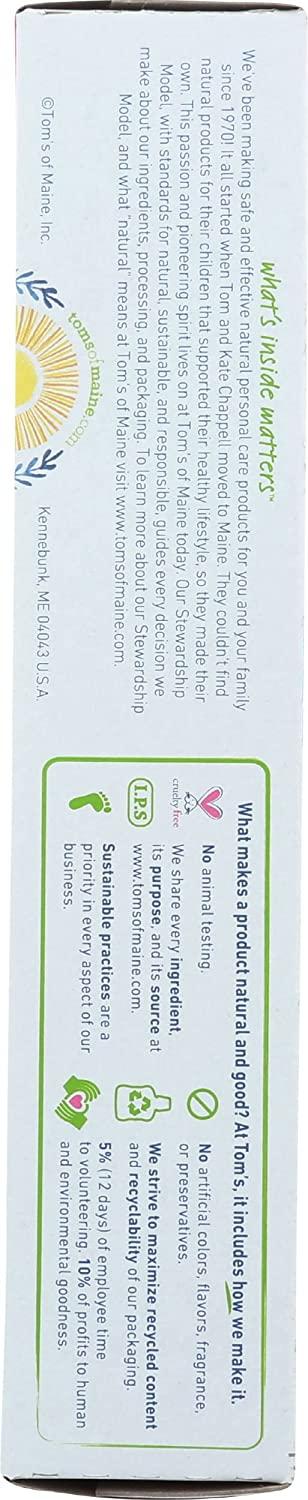 Tom's of Maine Sea Salt Whitening Toothpaste - Refreshing Mint, 4.7 oz ...