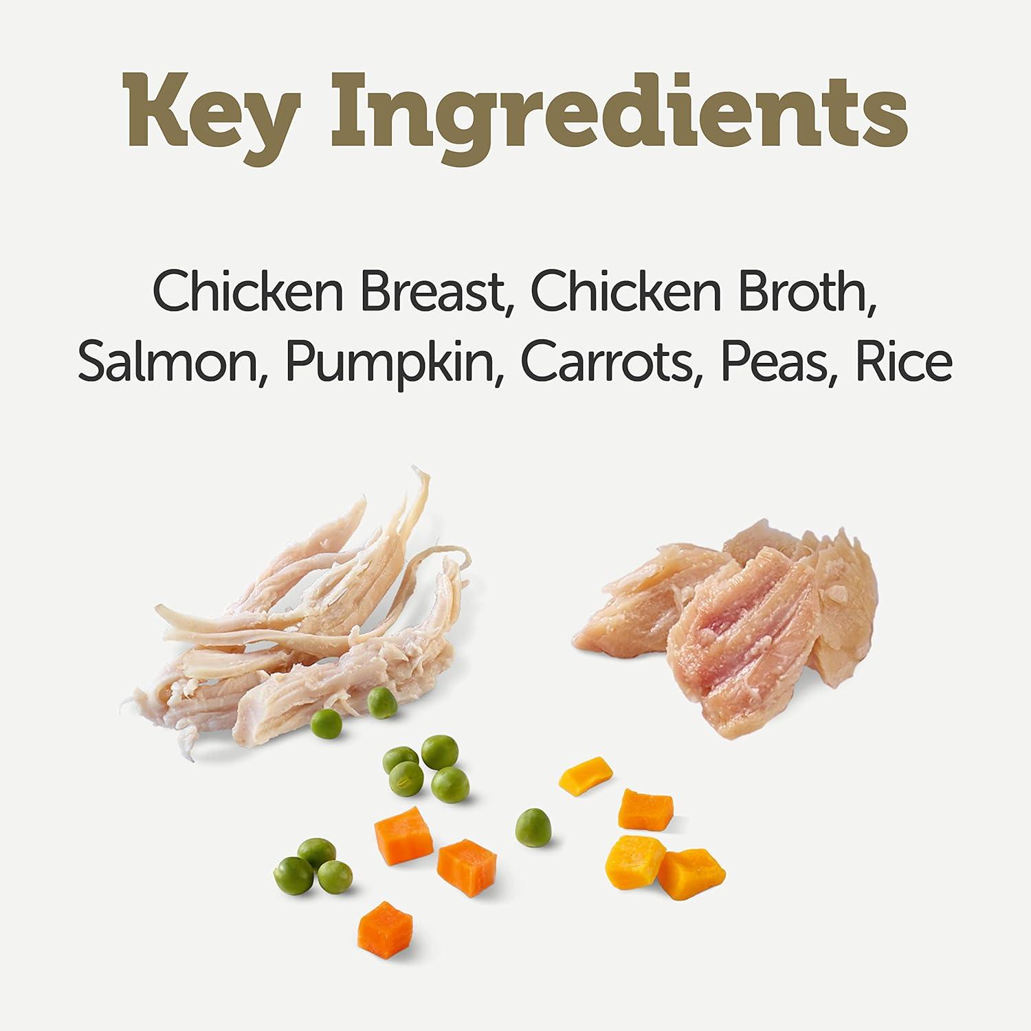 Applaws 100% Natural Wet Dog Food Chicken Fillet with Salmon in Broth ...
