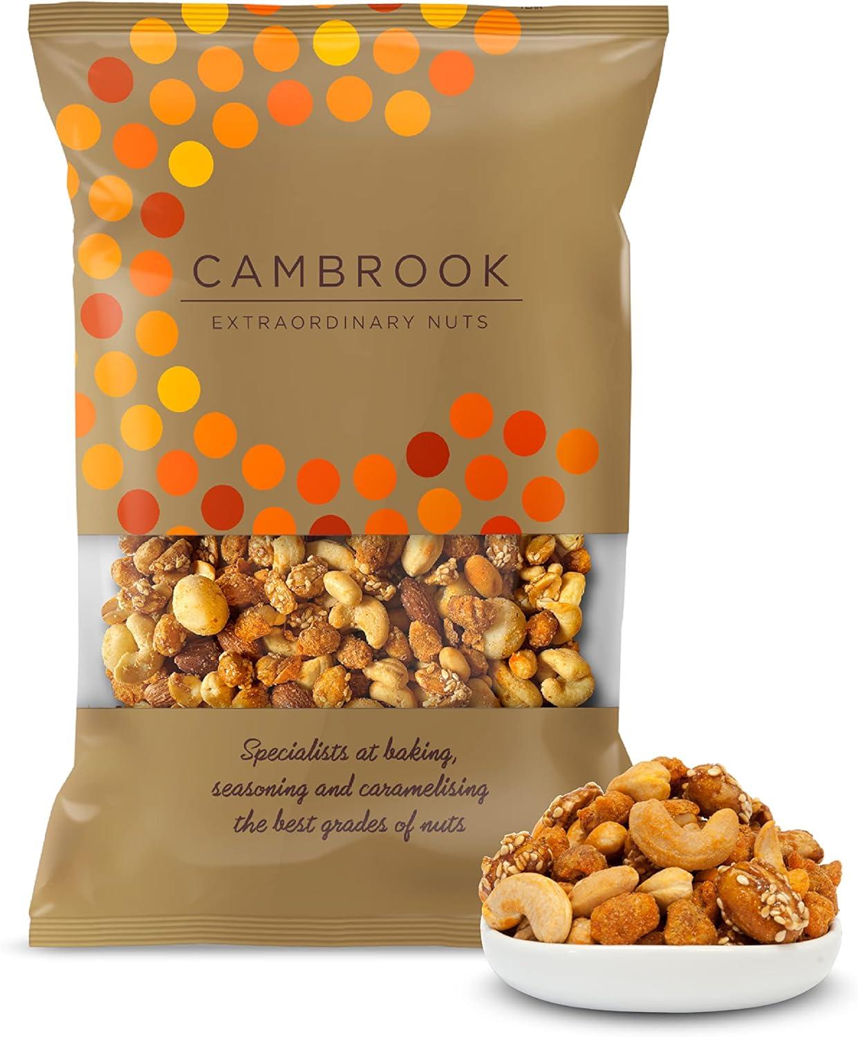 Cambrook Mix 10 Salted Caramelised & Spiced Mixed Nuts 1kg - Premium ...