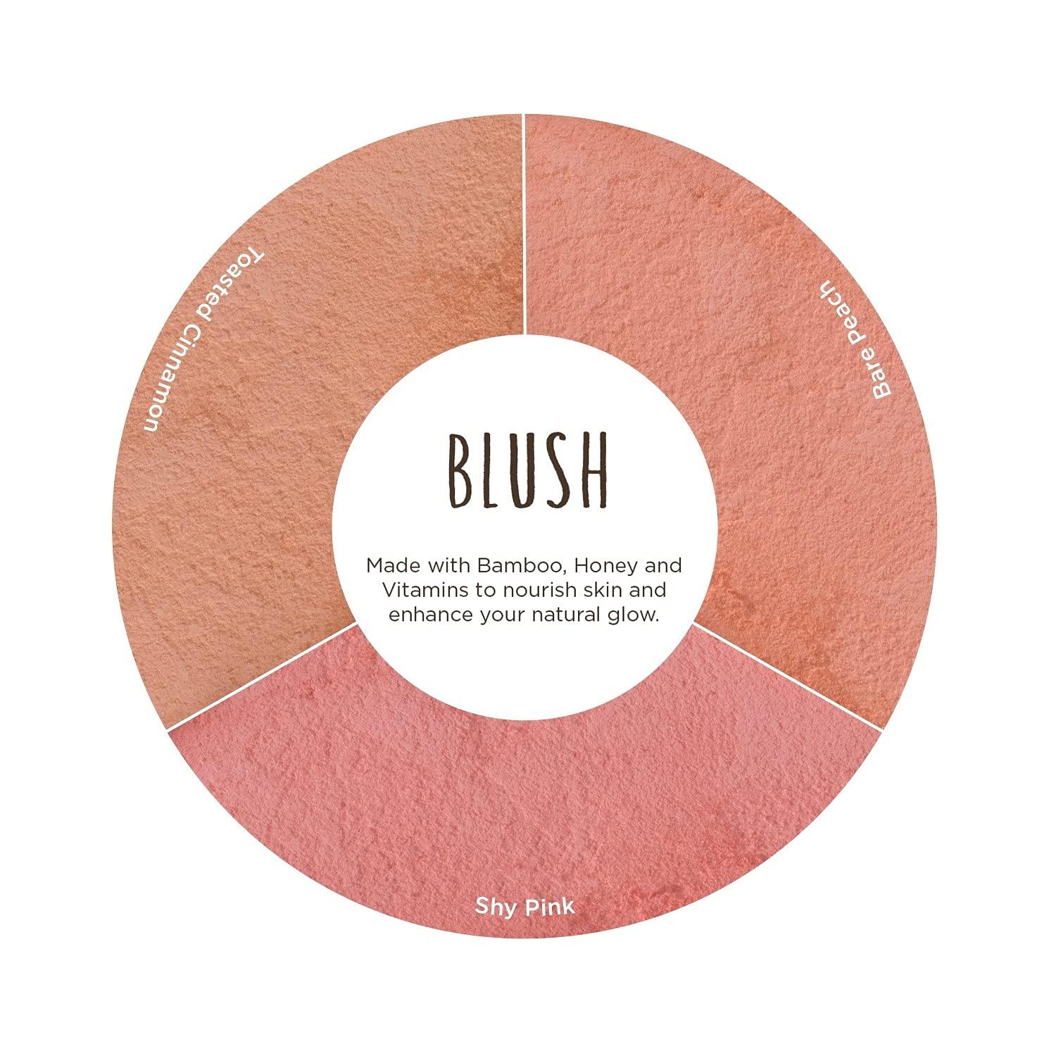 Burt's Bees 100% Natural Blush - Bare Peach (0.19 oz) | With Vitamin E ...