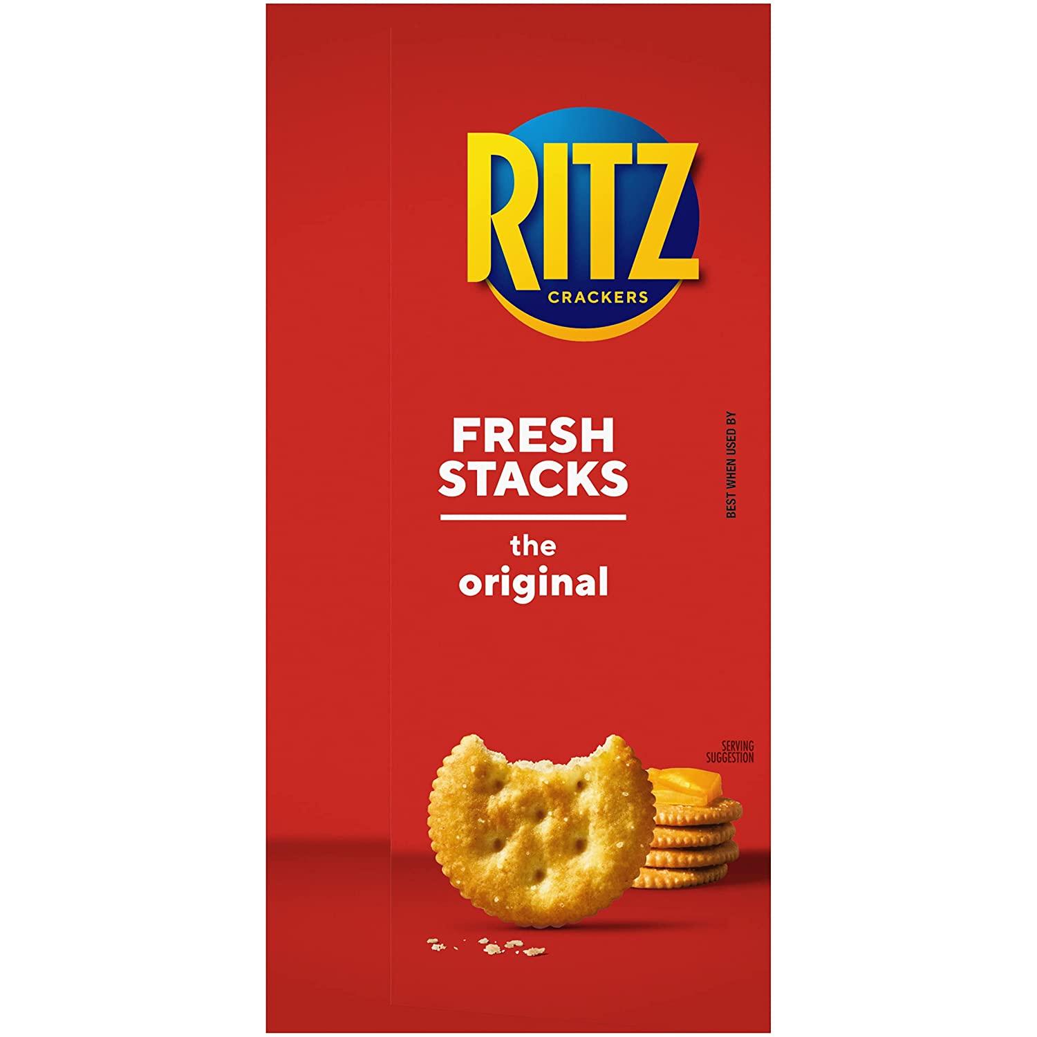 Ritz Crackers Party Size Box - 16 Fresh Stacks, 23.7 oz | Perfect for ...