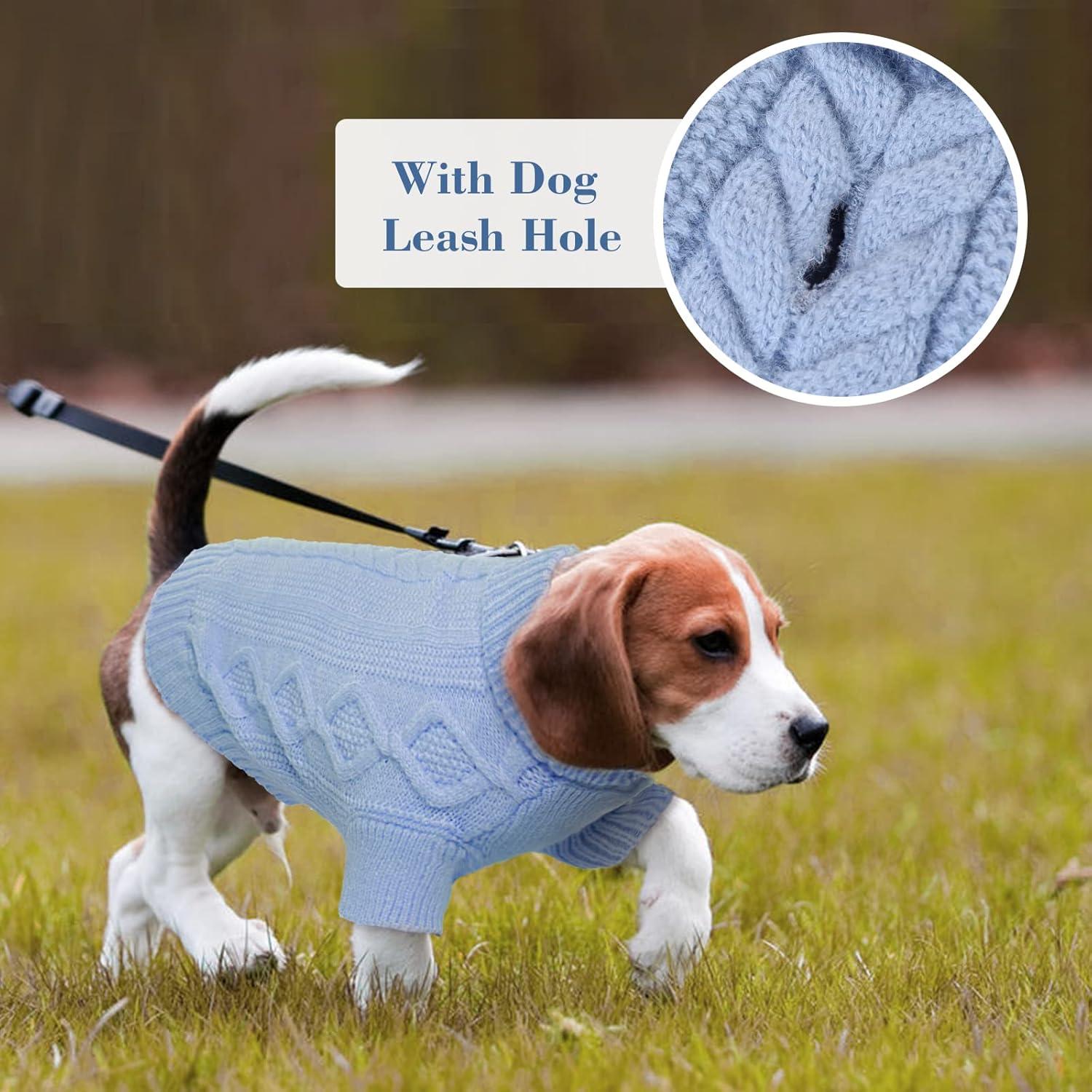 Hjumarayan Dog Sweater - Elegant Warm Sweater for Medium Dogs with ...