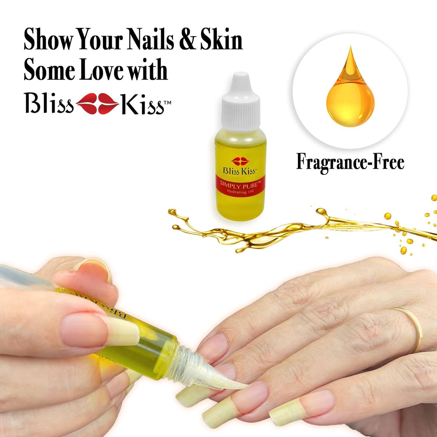 Bliss Kiss Simply Pure Cuticle Squeeze Pen Kit - Fragrance Free (3-Pack ...