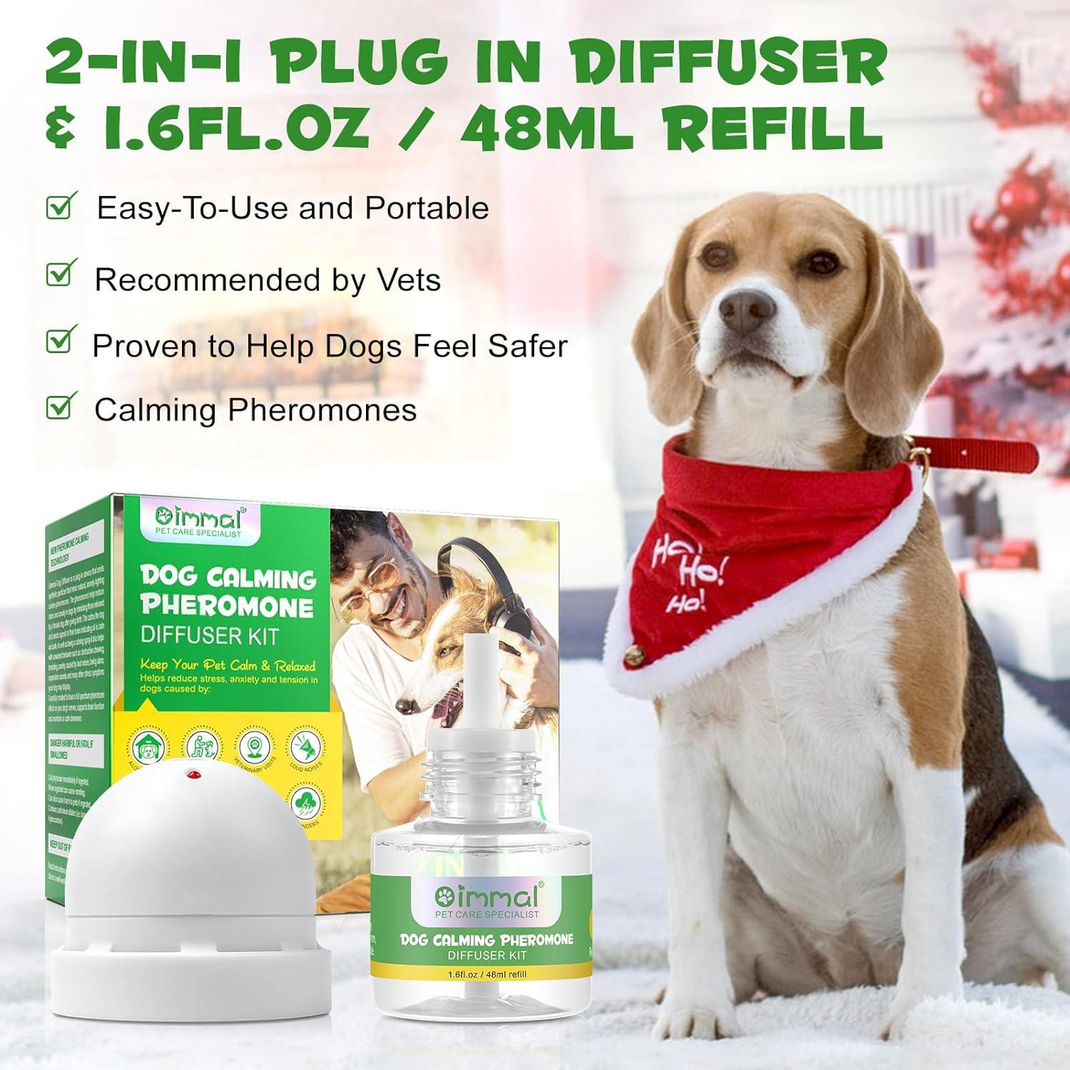 Dog Calming Pheromone Diffuser Kit Dog Pheromone Diffuser Effectively ...