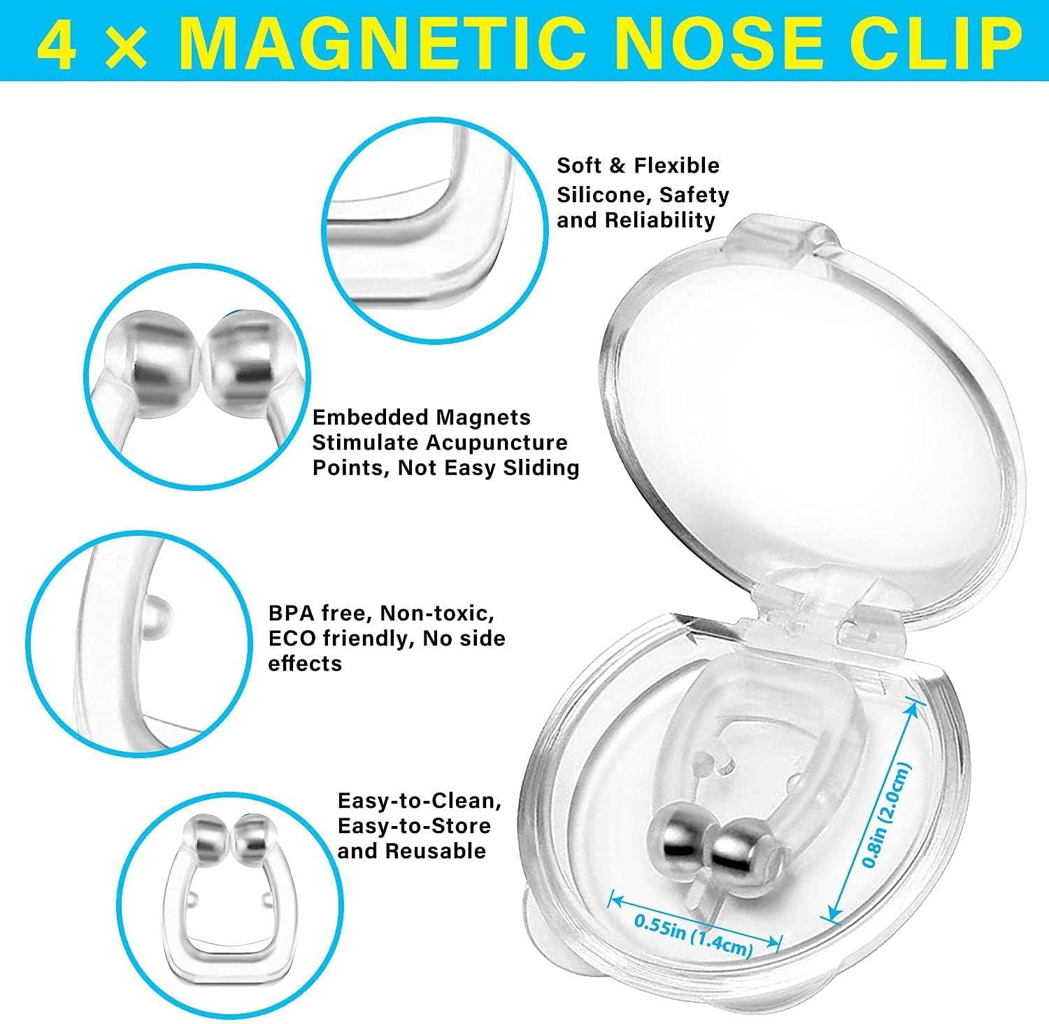 Anti Snoring Nose Clips and Nasal Dilators Set - 2021 Latest Snoring ...