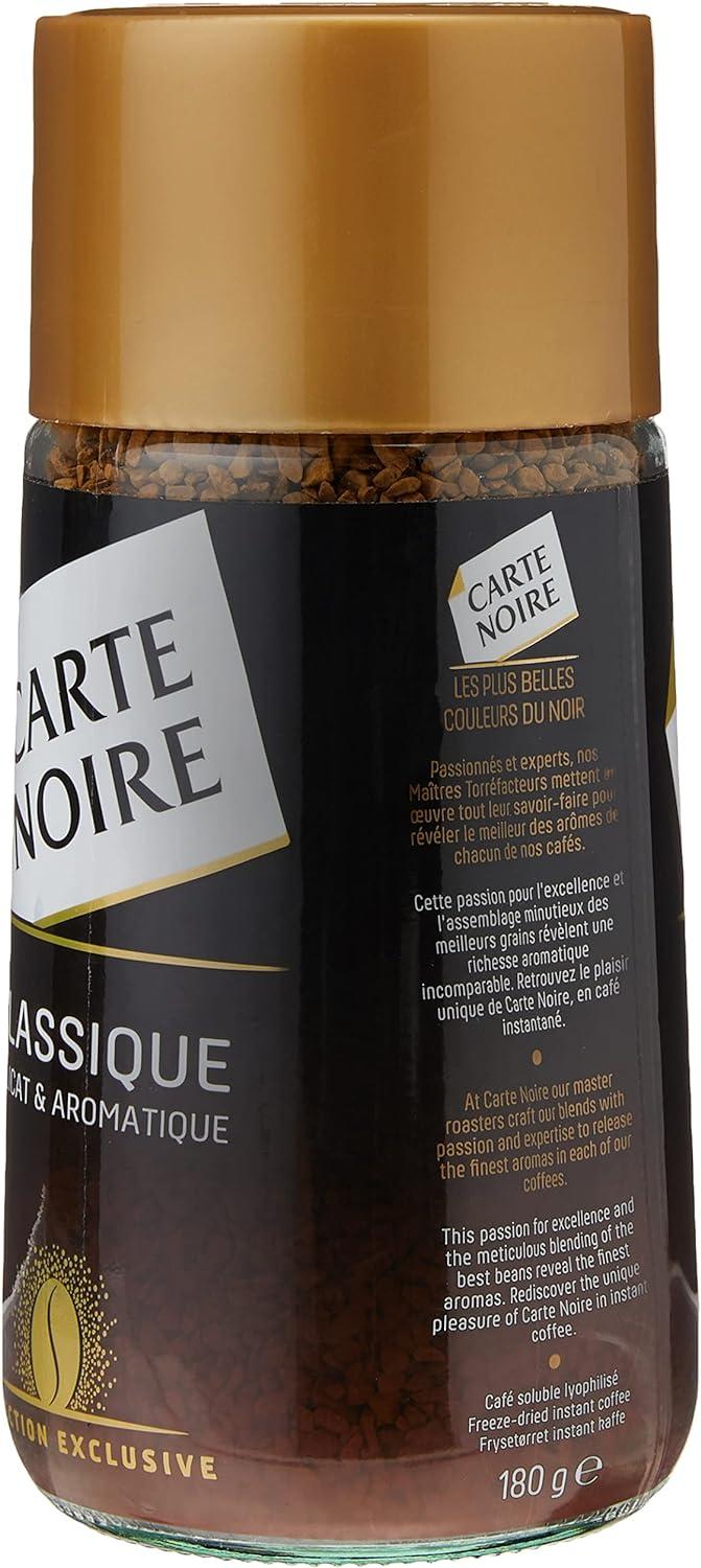Carte Noire Instant Classic 180g Jar | Premium Instant Coffee | Buy Now ...