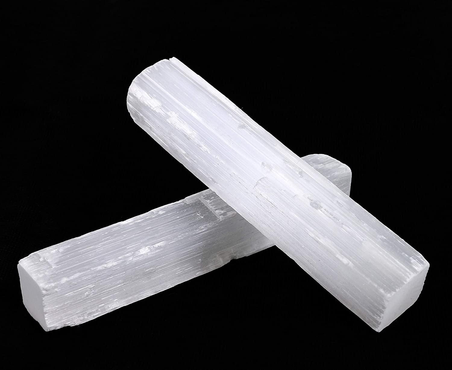 Selenite Crystal Wands | 4 Inch 20 Pack Sticks for Healing, Reiki ...