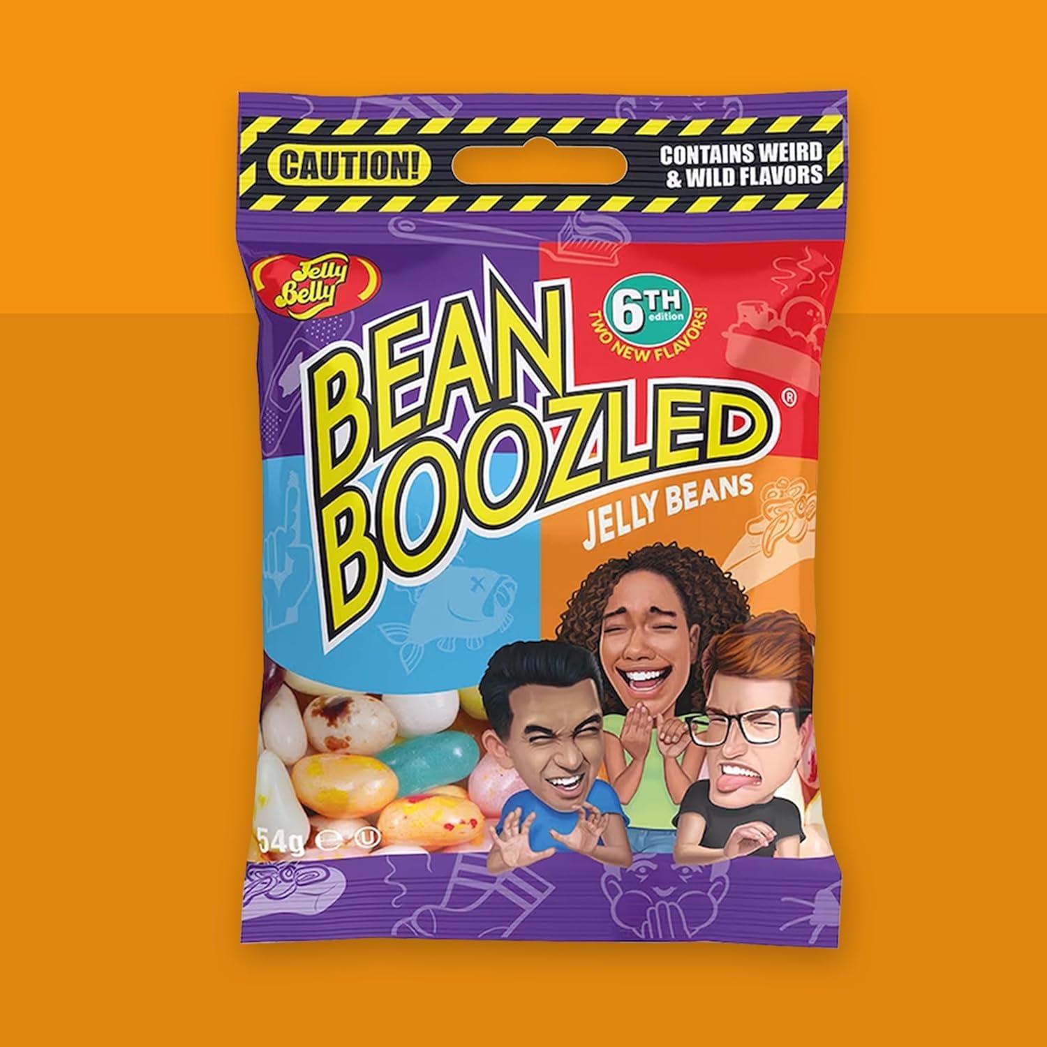 Jelly Belly Bean Boozled Set - Wheel of Fortune + Refill Bag (100g ...