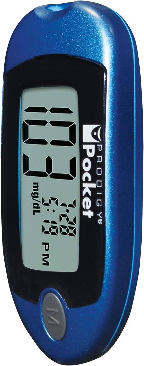 Prodigy Pocket Blood Glucose Monitoring System - Complete Kit for ...