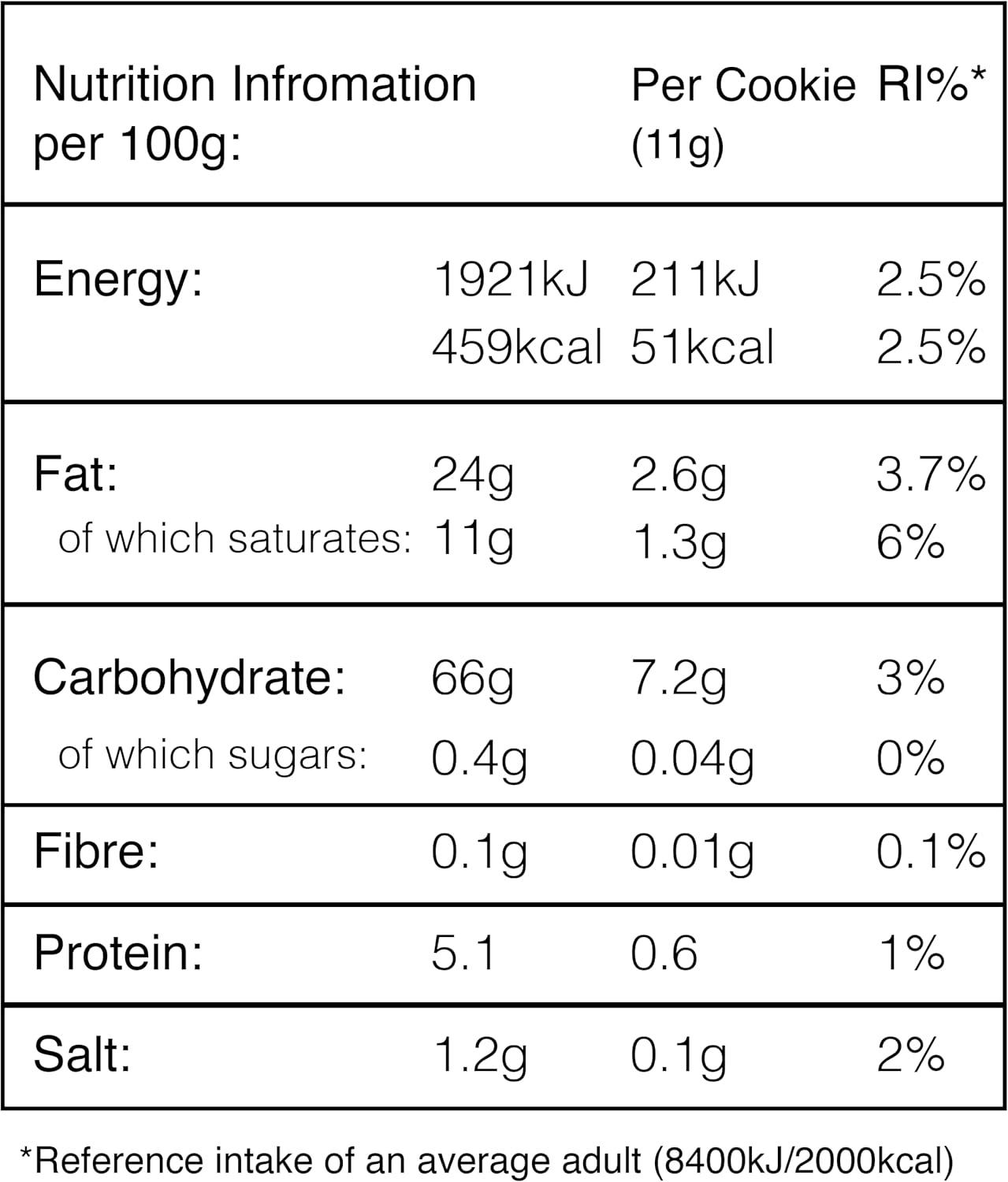 Diablo Vanilla Cookie with Cocoa Cream Sugar Free Sweetened with ...
