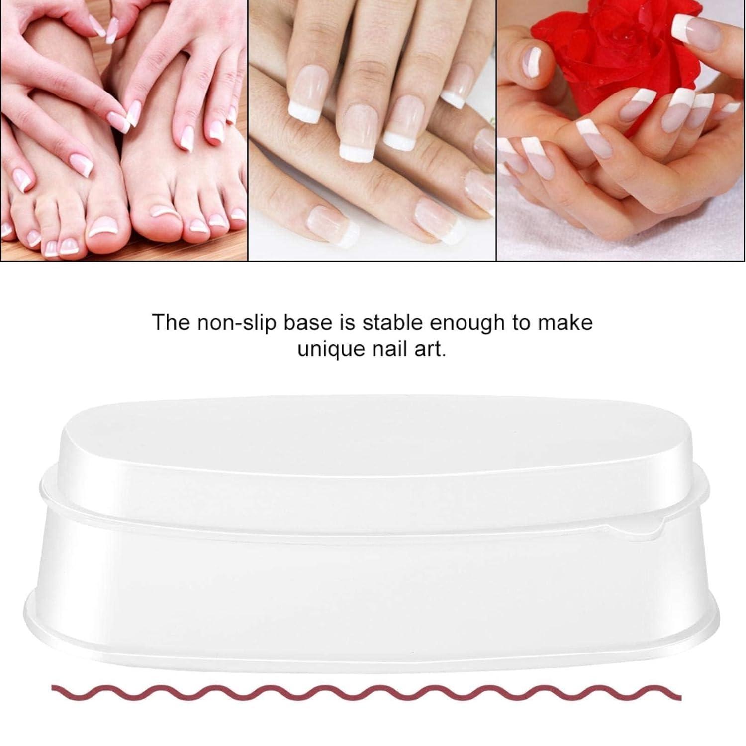 Portable Nail Dip Powder Tray - French Dip Manicure Tool & Accessories ...
