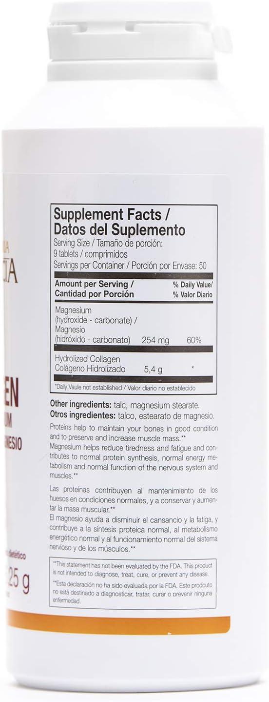 Ana Maria LaJusticia Collagen with Magnesium - 450 Tabs | Skin ...