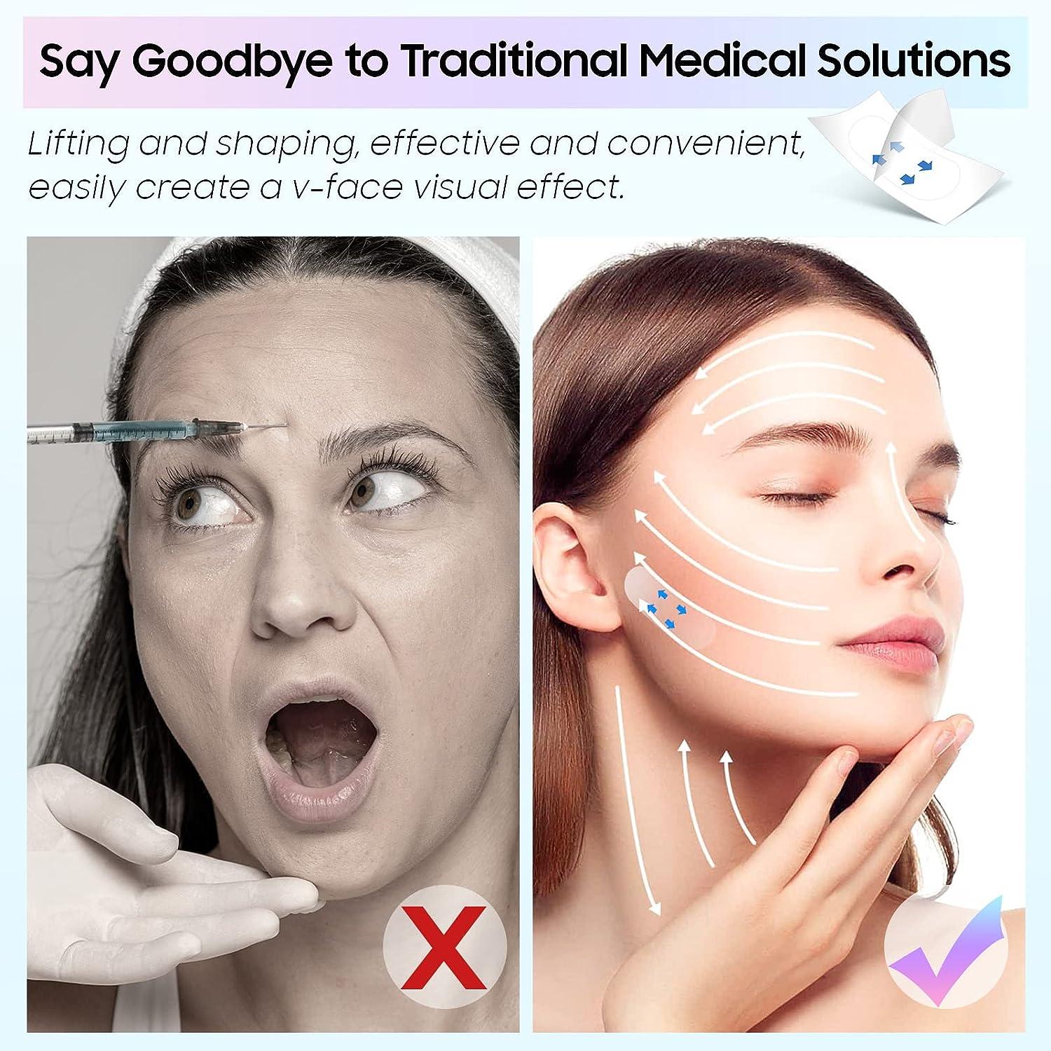 Face Lift Tape Wrinkle Patches - Instant V-shaped Face Lift | 40 PCS ...