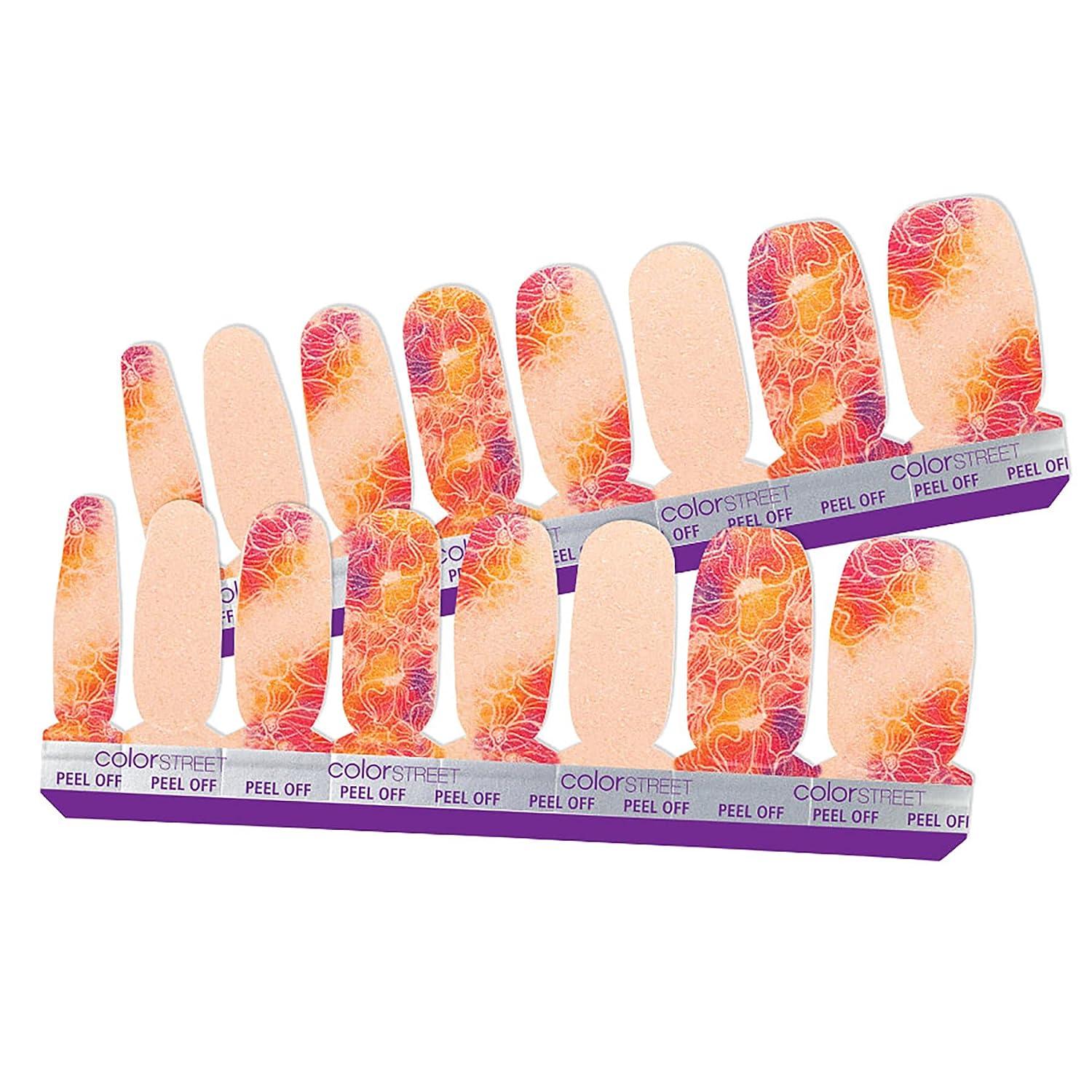 Color Street Spring Collection Nail Polish Strips - Poppy That