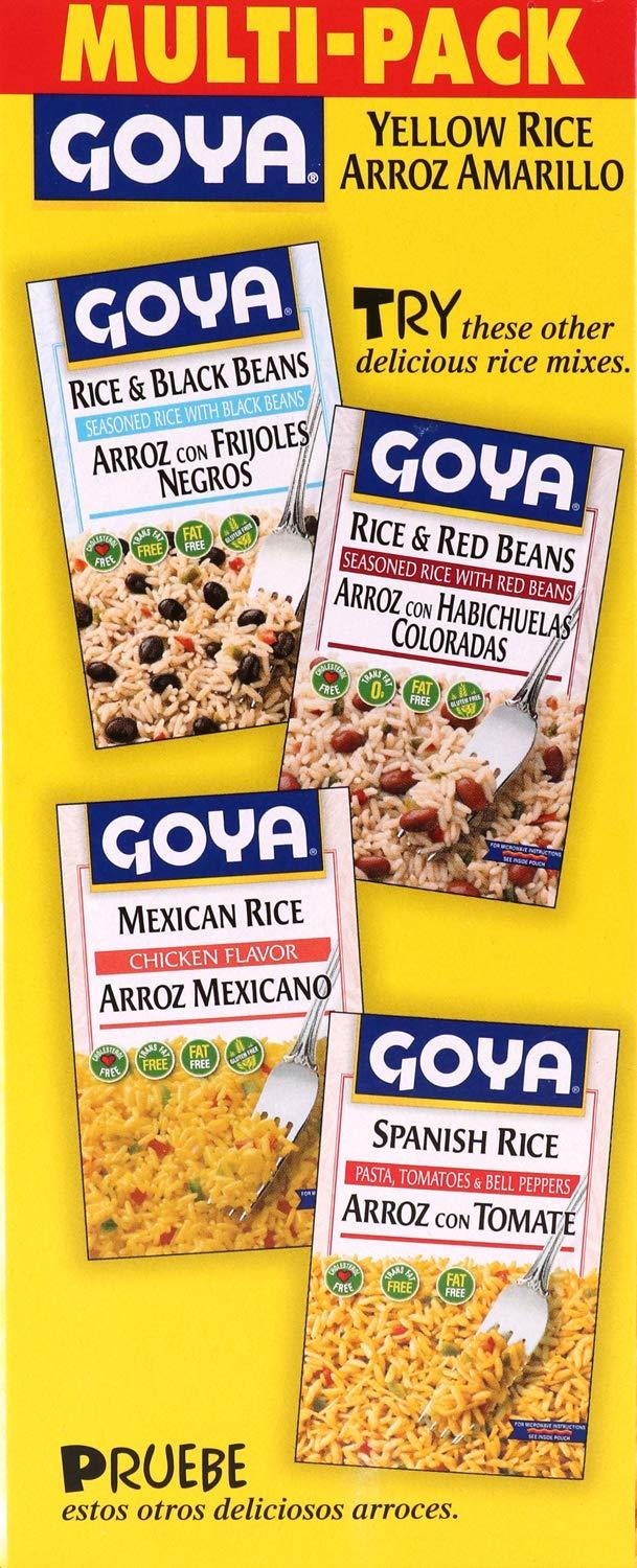 Goya Foods Yellow Rice Mix Multipack - 8 Packs of 3-7 Ounce Packs for ...