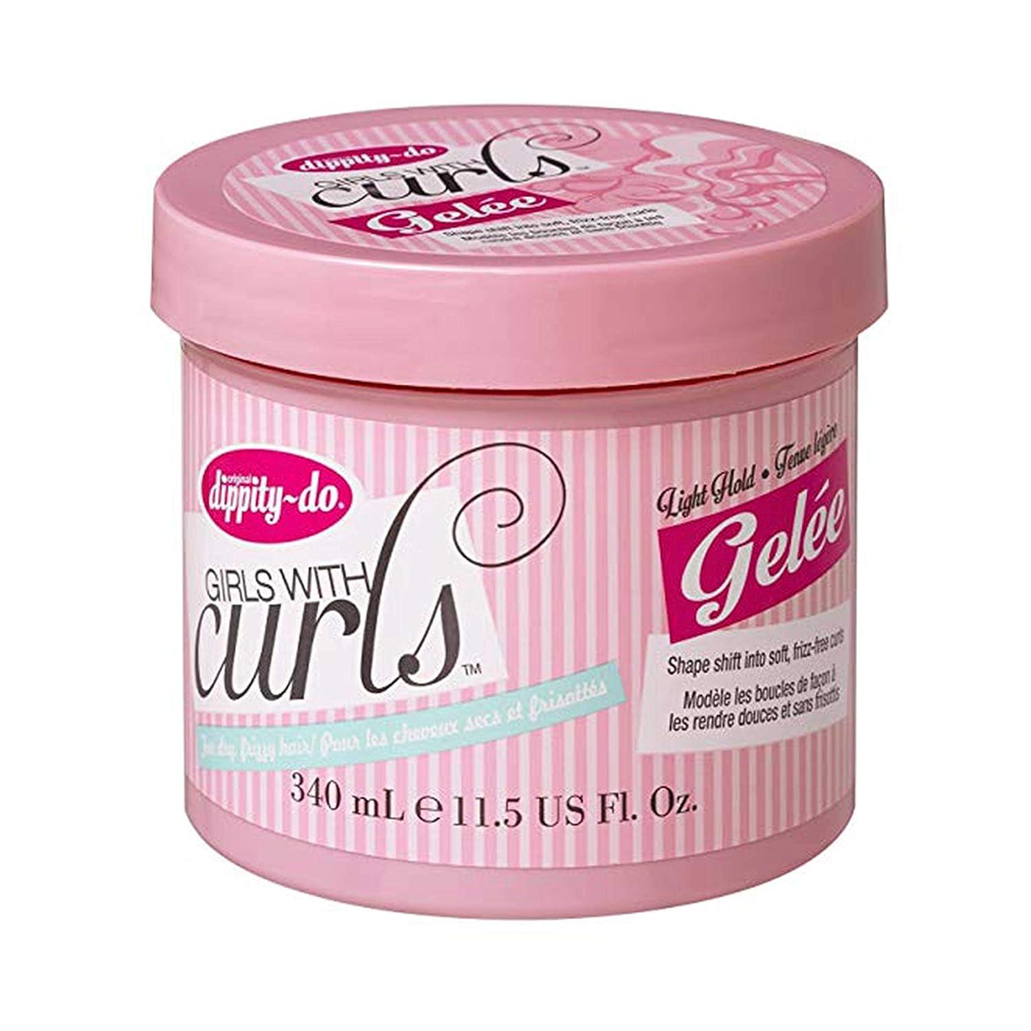 Dippity-Do Girls with Curls Light Hold Gelee - Perfect for Defined ...