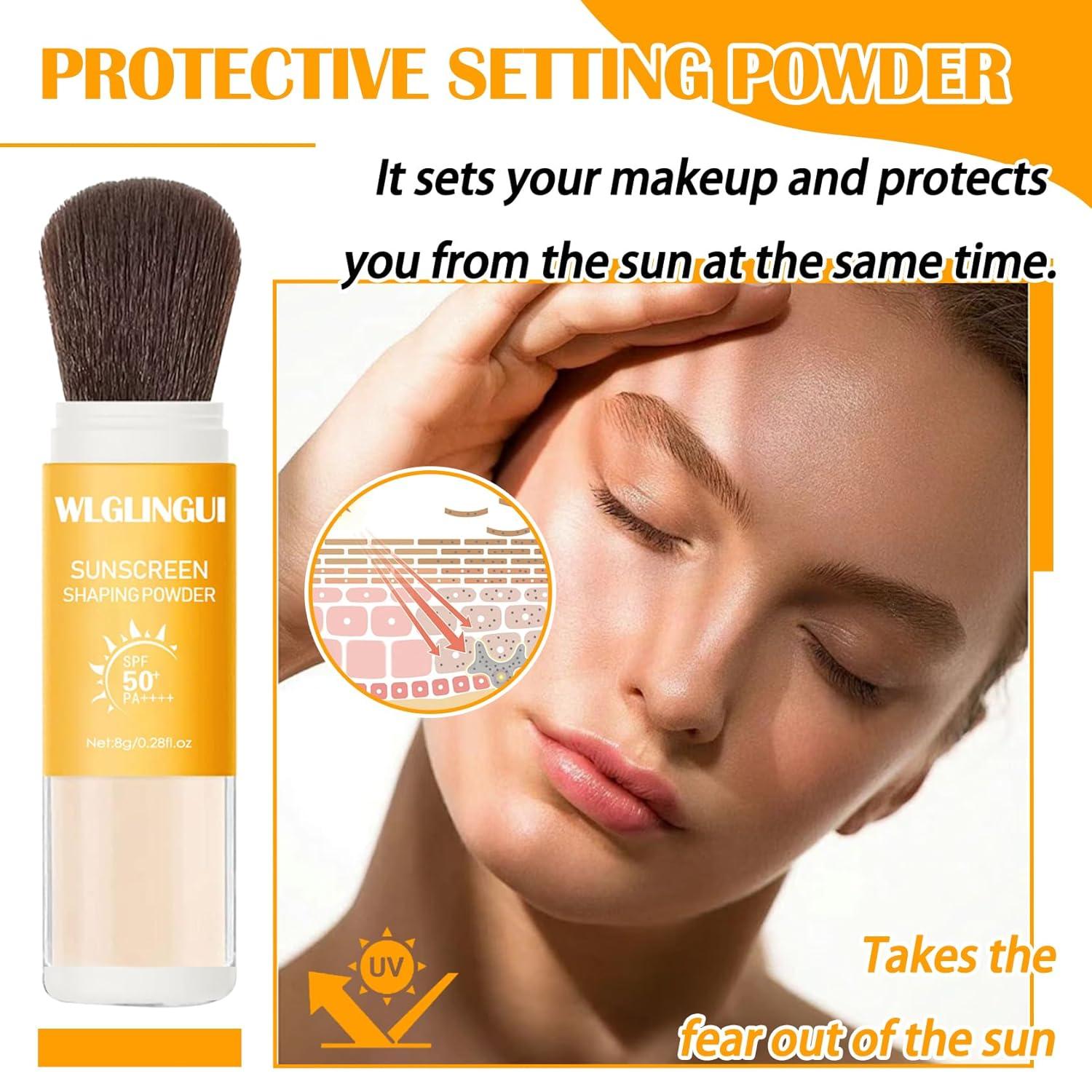 face powder sunscreen