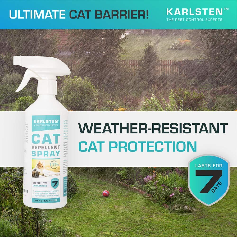 Karlsten Cat Repellent Anti Fouling spray Natural Humane Cat Deterrent ...